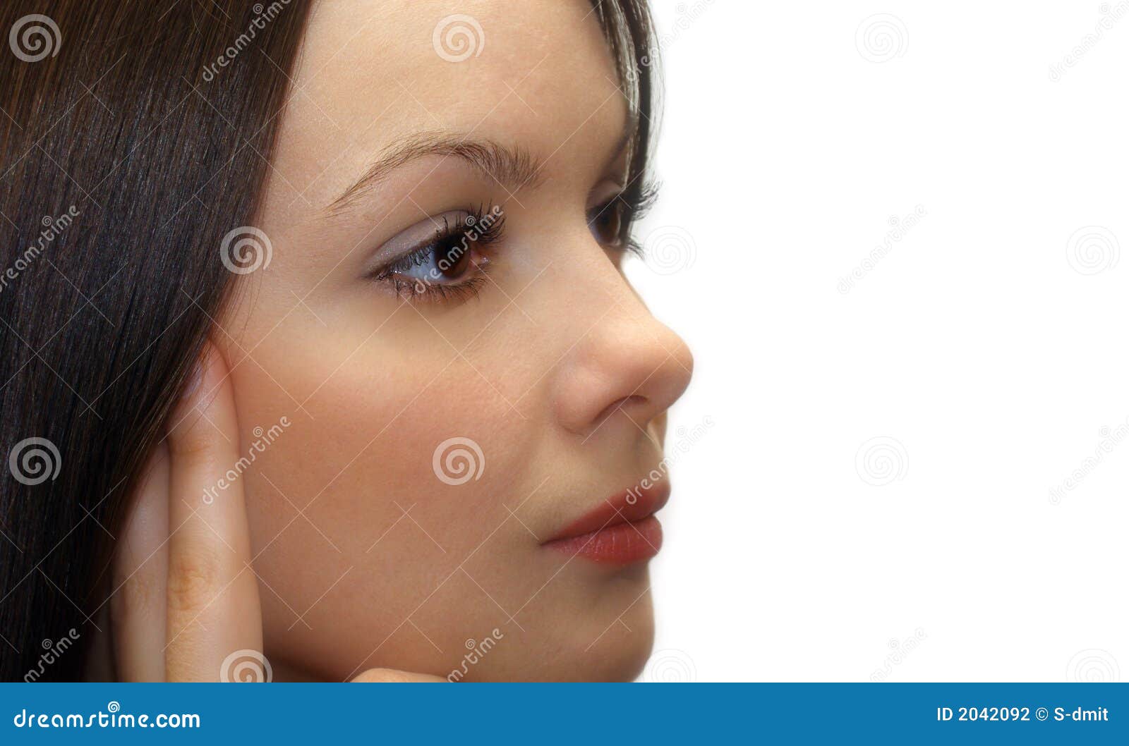 Woman looking forward stock photo. Image of business, eyes - 2042092