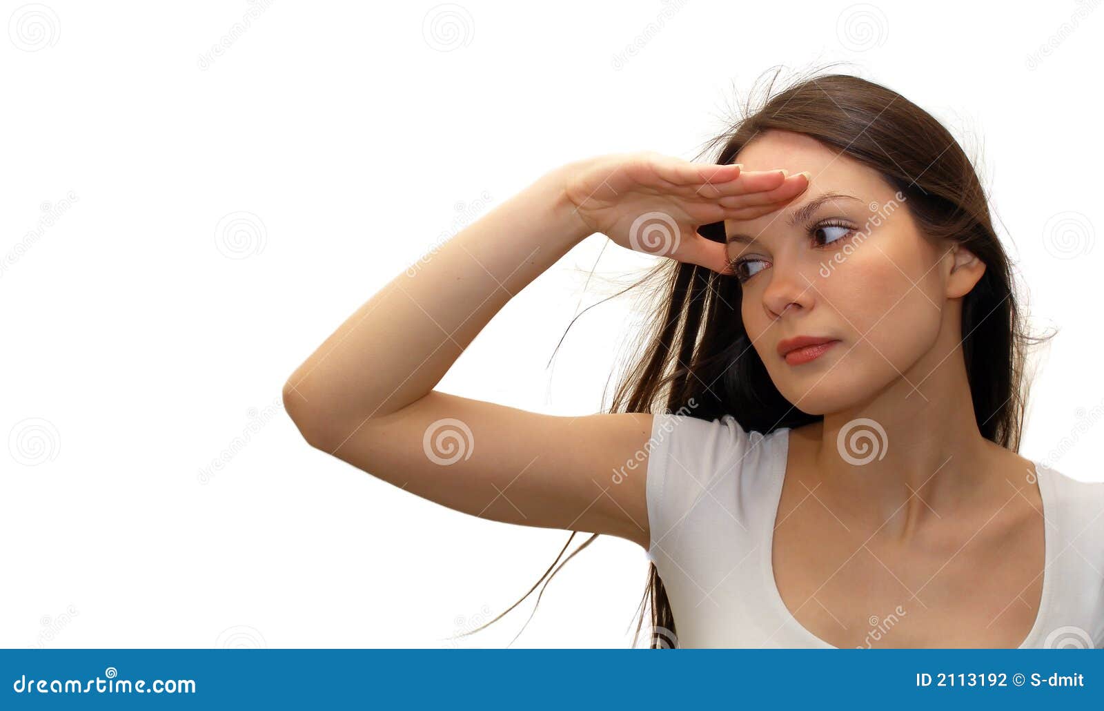 Woman looking forward stock photo. Image of girl, ageing - 2113192