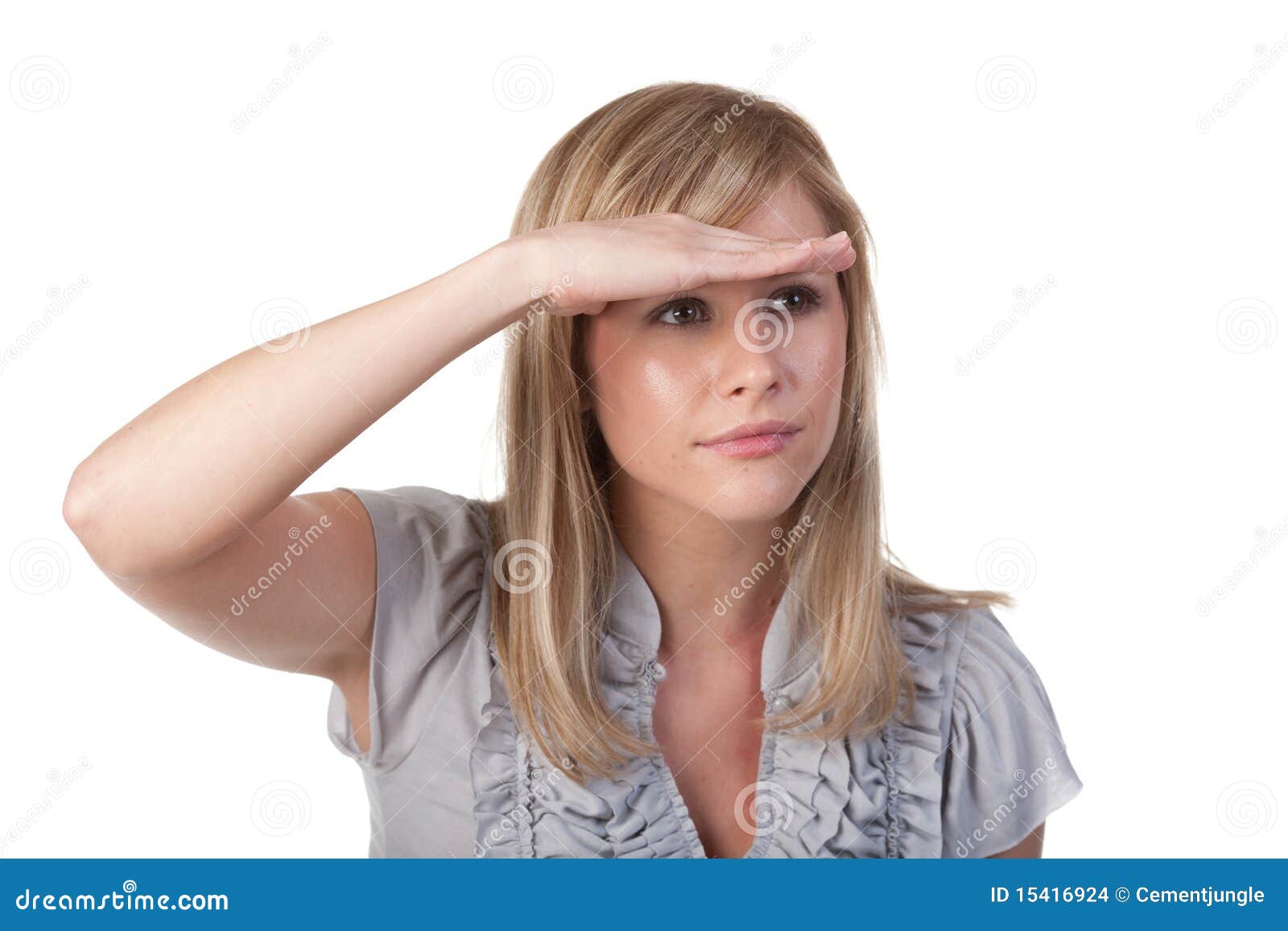 Shes A Sight For Sore Eyes. Studio Portrait Of An Attractive Young ...