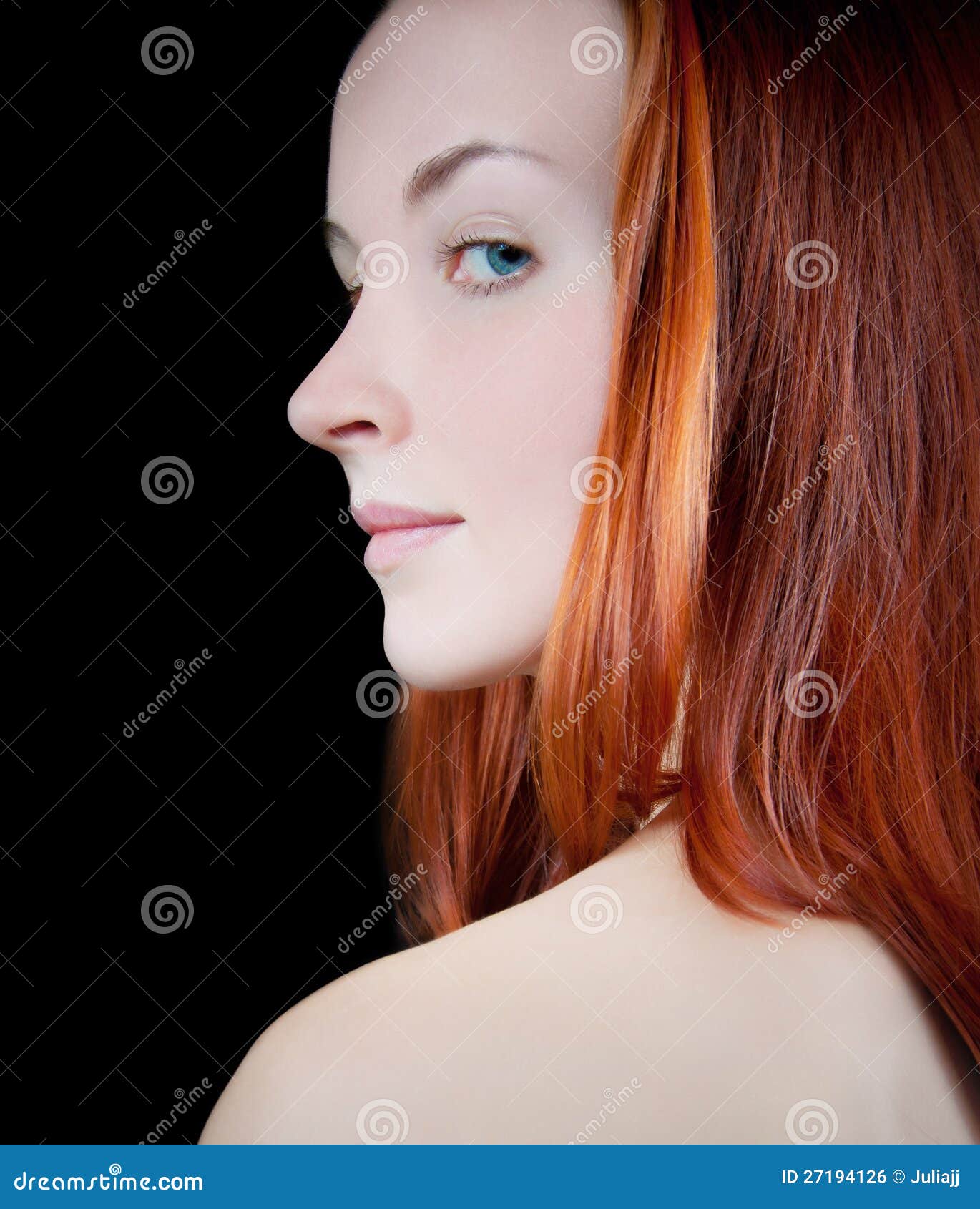 Woman Looking Over Her Shoulder. Stock Photo - Image of imagine, black ...