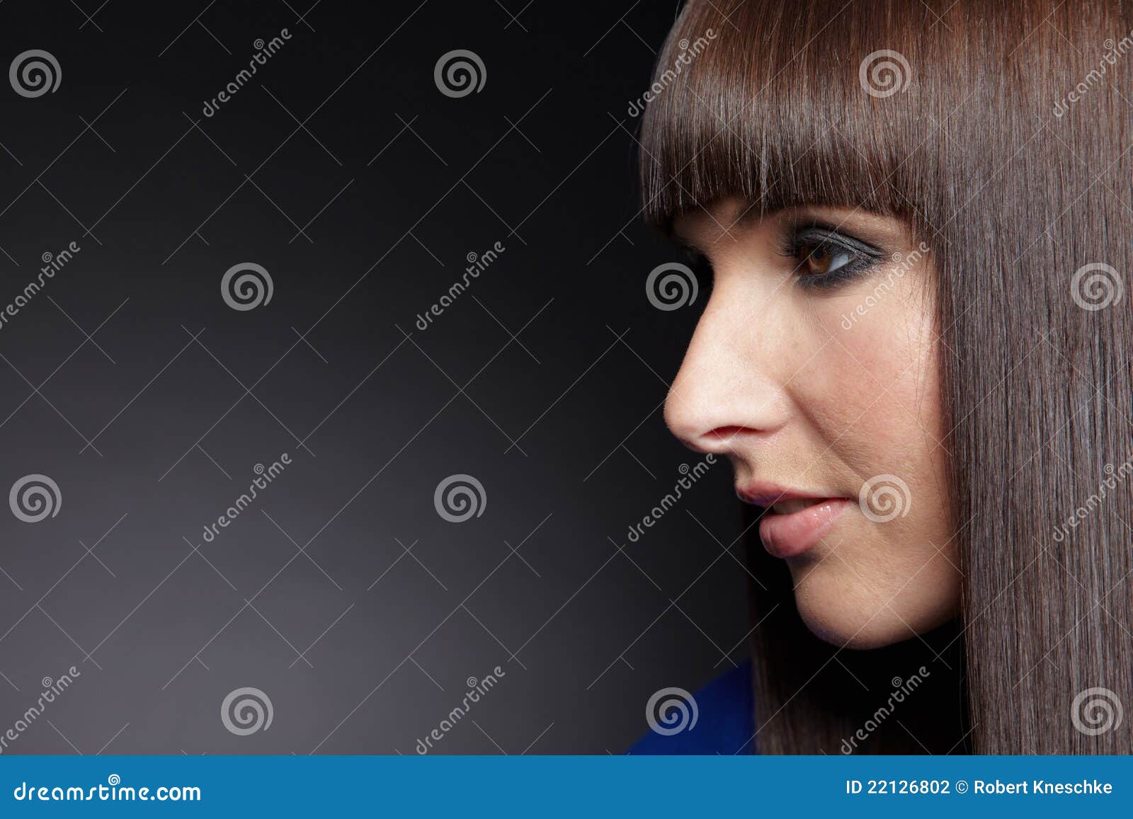 Woman looking to the side stock photo. Image of glamour - 22126802