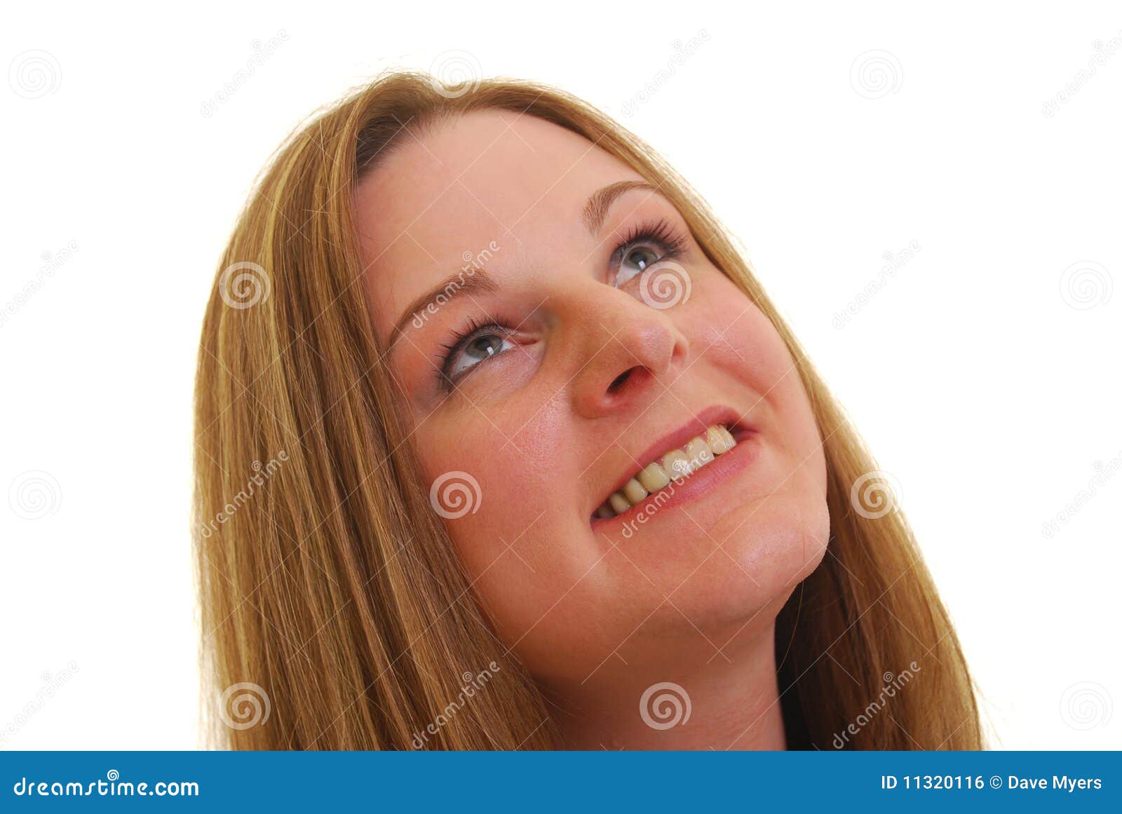 Woman looking up stock photo. Image of close, people - 11320116