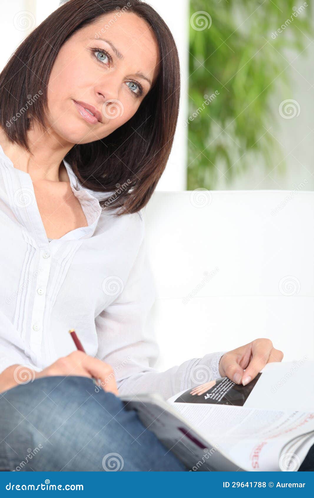 Woman looking for work stock photo. Image of lifestyle - 29641788