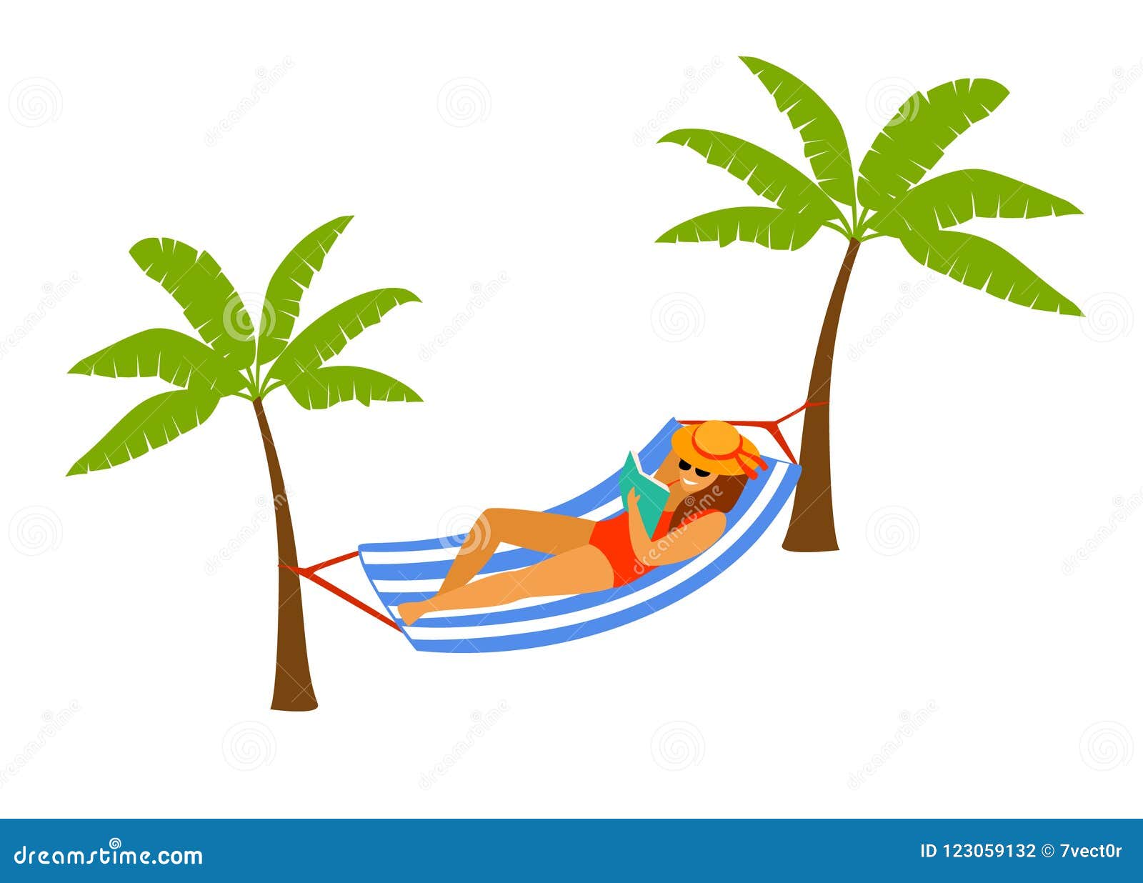 Woman Lying in Hammock on the Beach, Reading a Book, Relaxing Stock ... Woman Lying in Hammock on the Beach, Reading a Book, Relaxing Stock ...