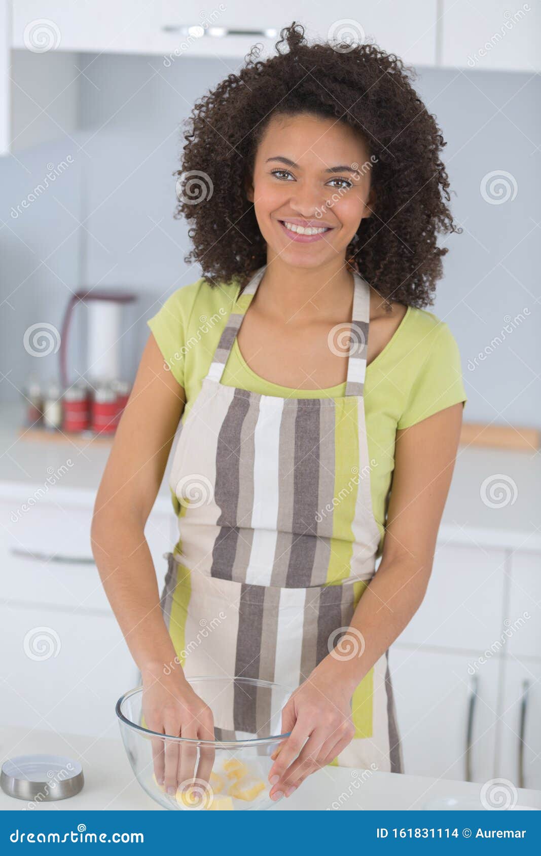 Woman making dough stock photo. Image of flour, dough - 161831114