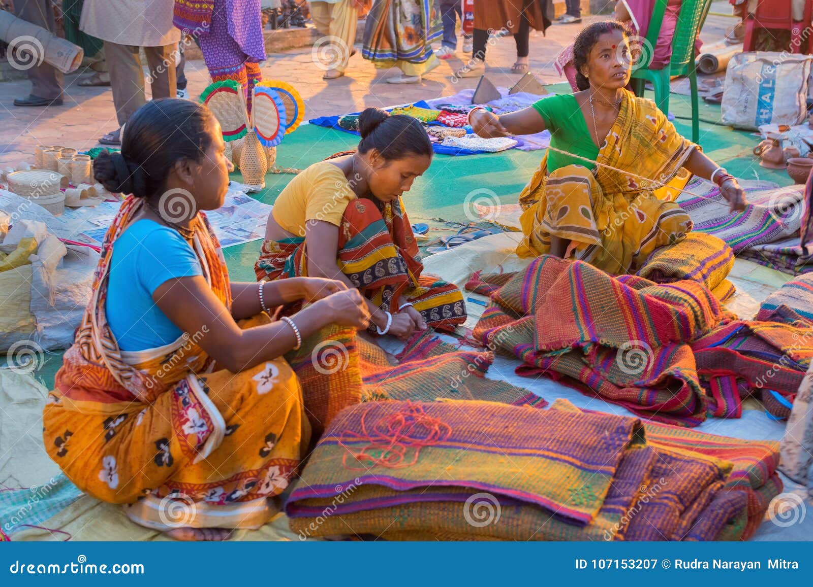 Woman Making Handicraft Products Editorial Photography Image Of