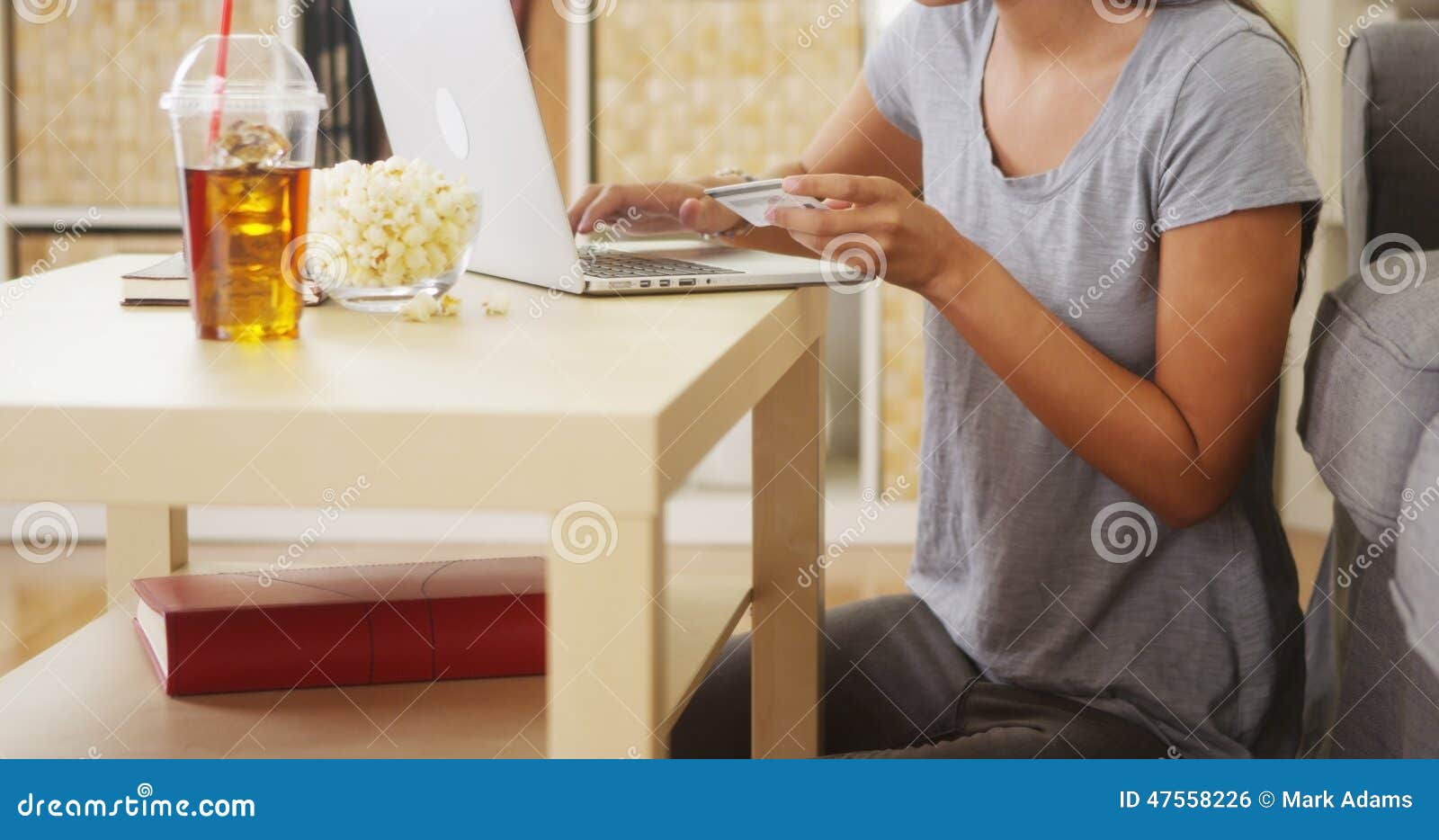 Woman Making a Purchase Online Stock Photo - Image of ecommerce ...