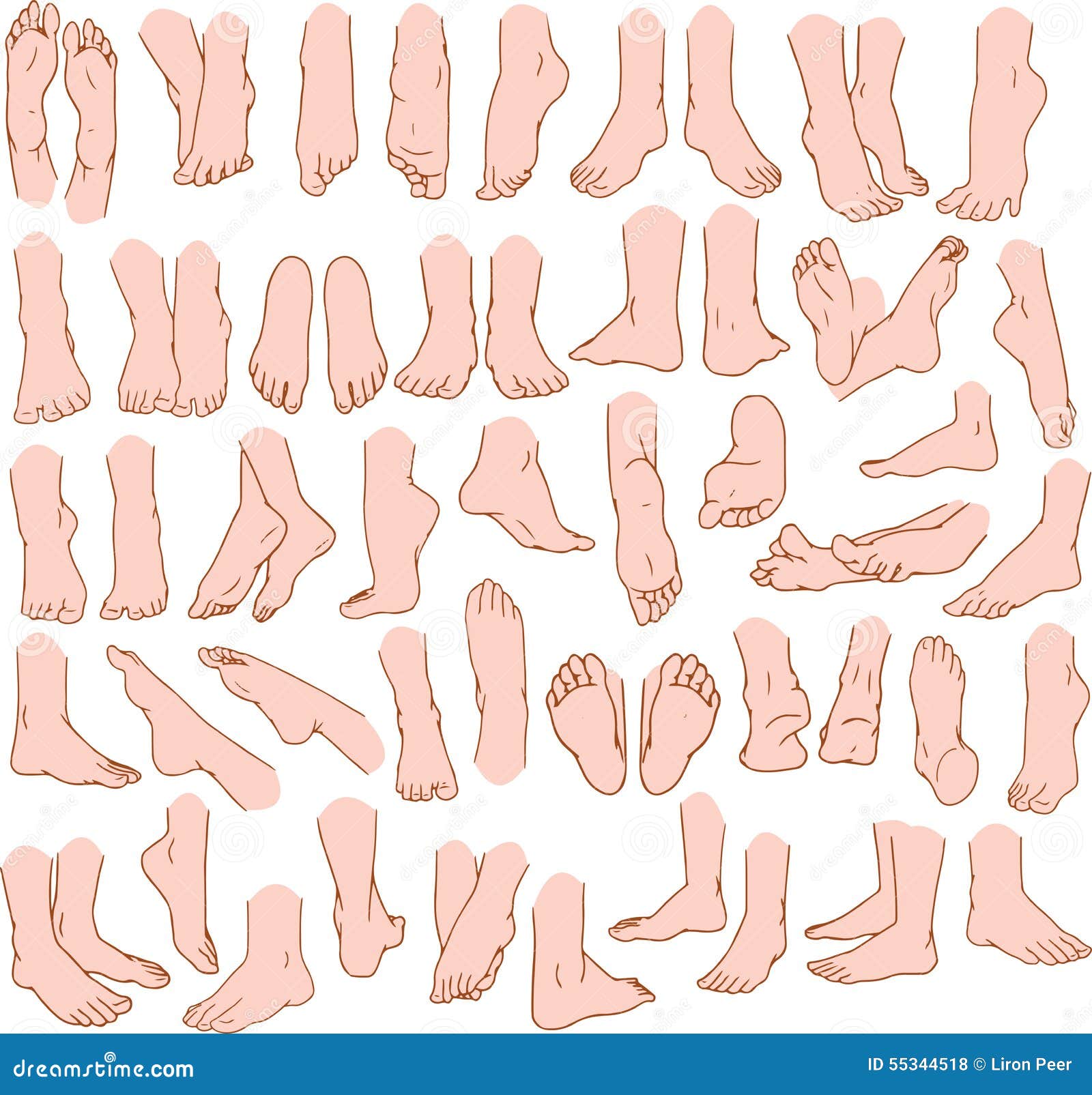 How To Draw Anime Girl Feet