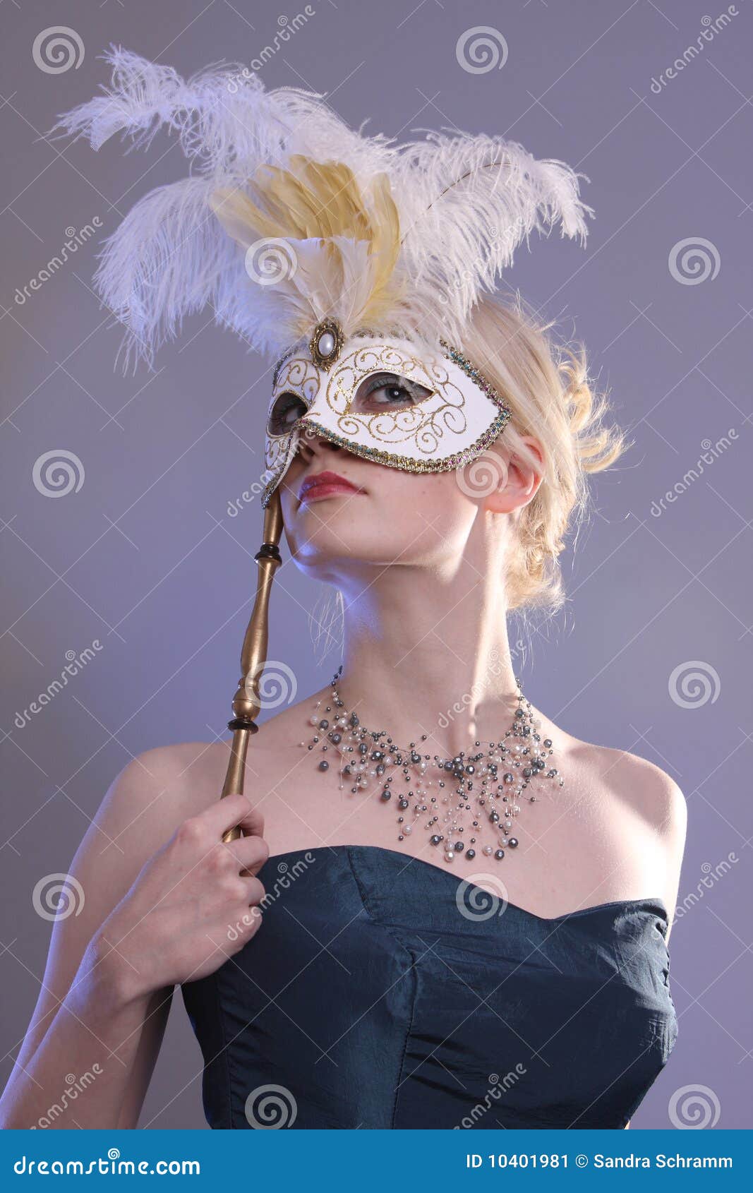 Woman with mask stock image. Image of lips, glamour, accessory - 10401981