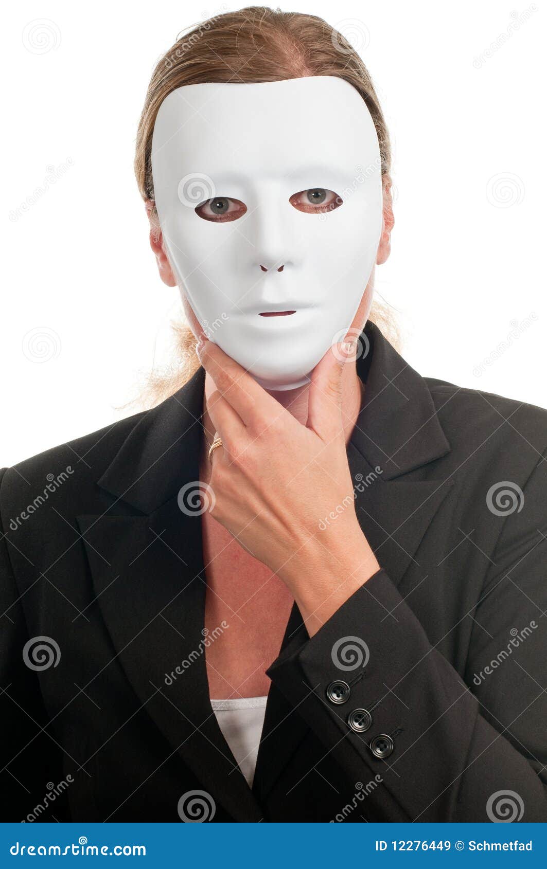Woman in mask stock image. Image of beautiful, masquerade - 12276449