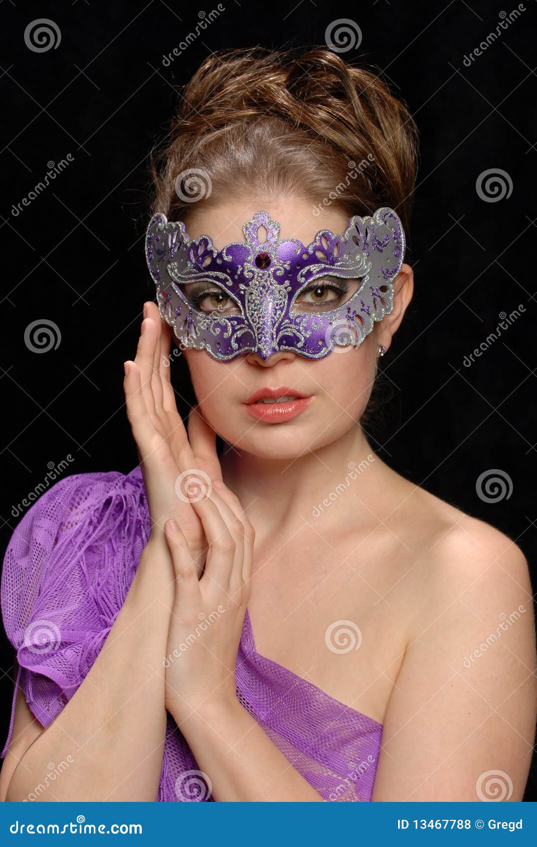 Woman in mask stock photo. Image of model, female, glamor - 13467788