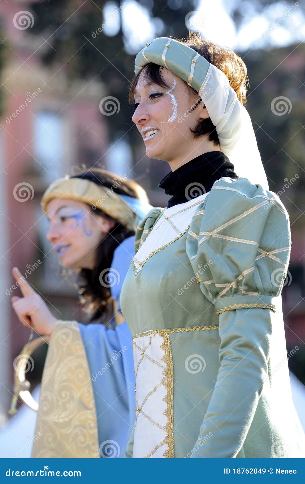 Woman in Mask in Rome Carnival Editorial Stock Image - Image of dress ...