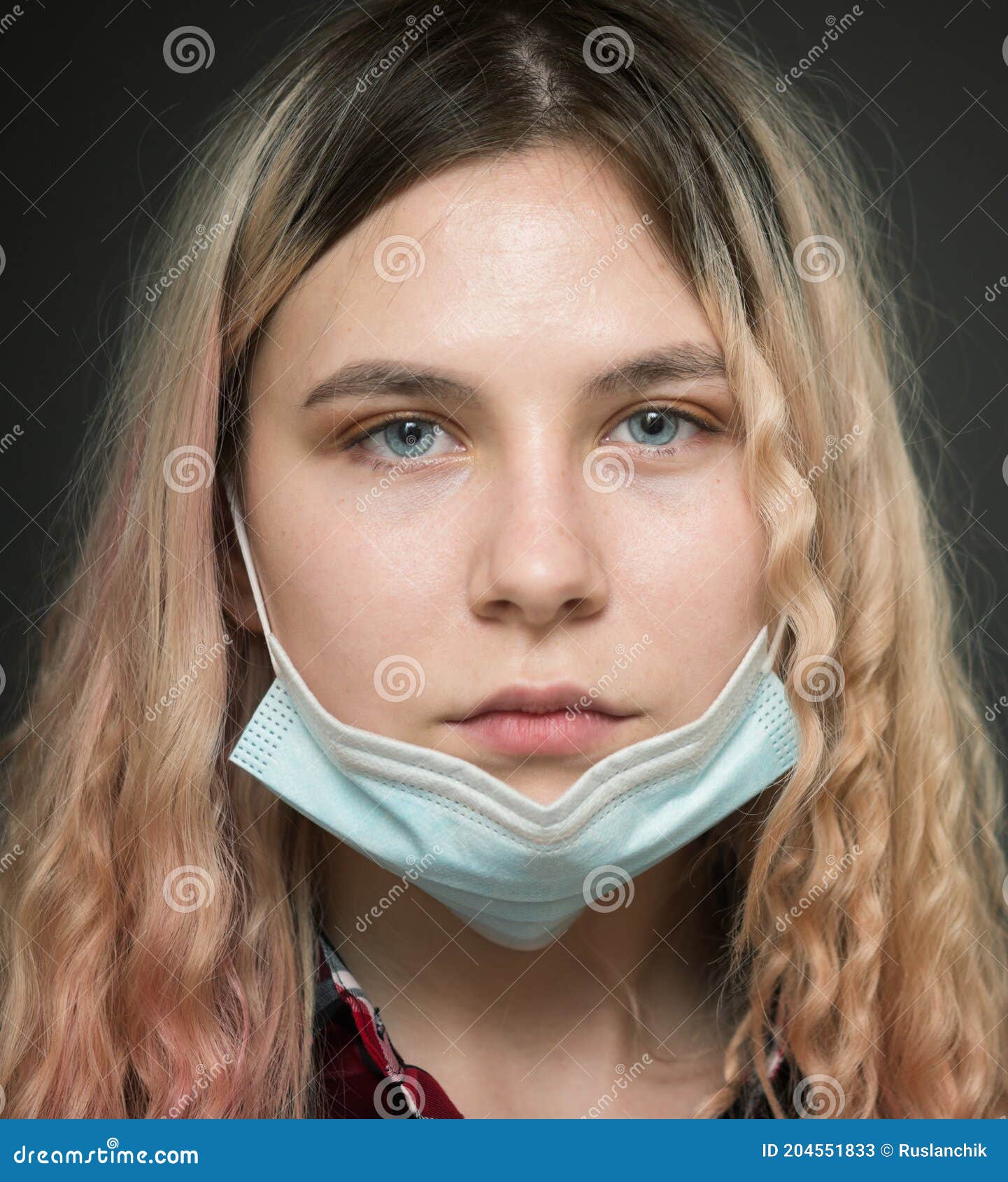 Woman with mask stock image. Image of defense, emergency - 204551833