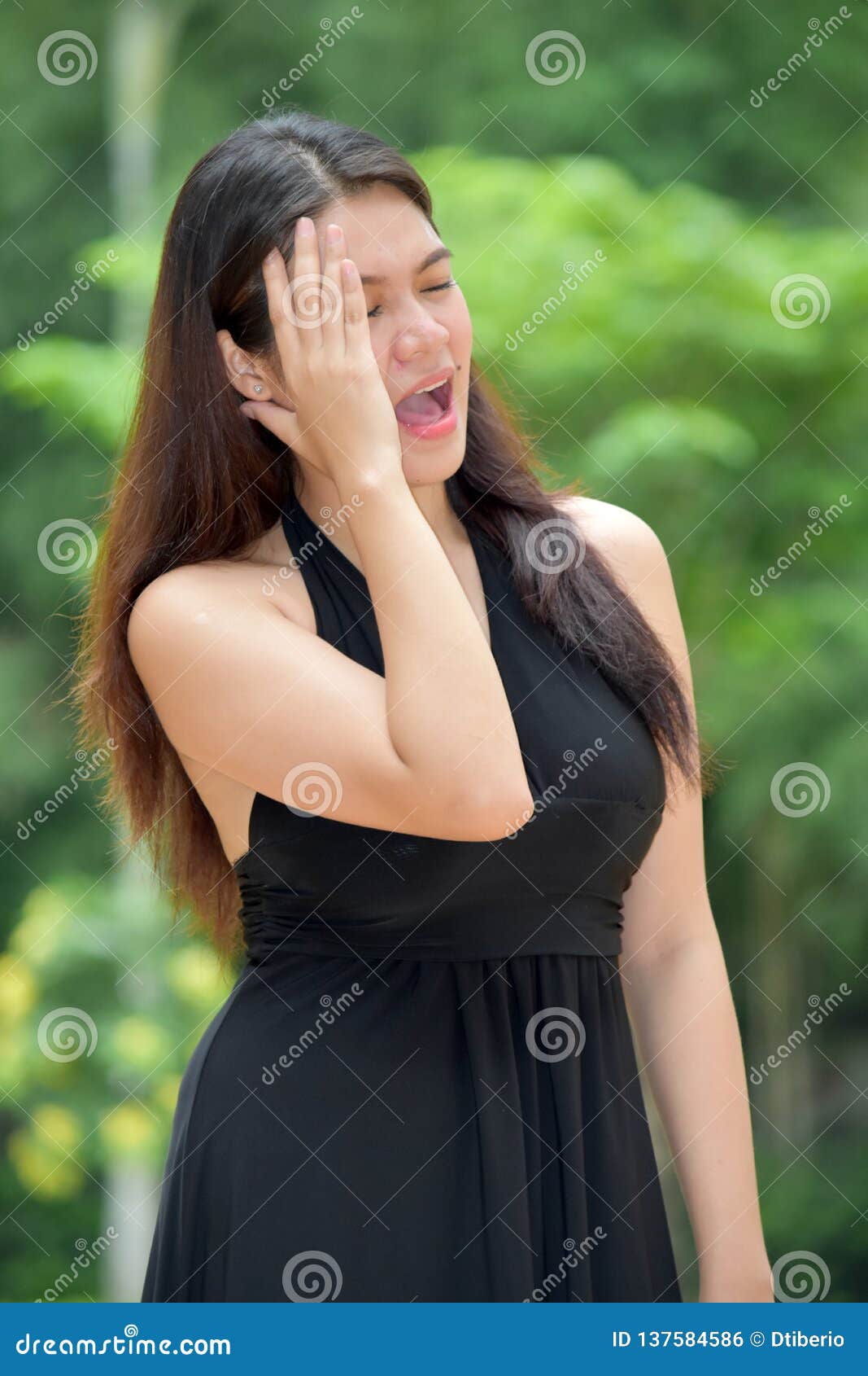 Woman and Memory Loss stock photo. Image of lady, failure - 137584586