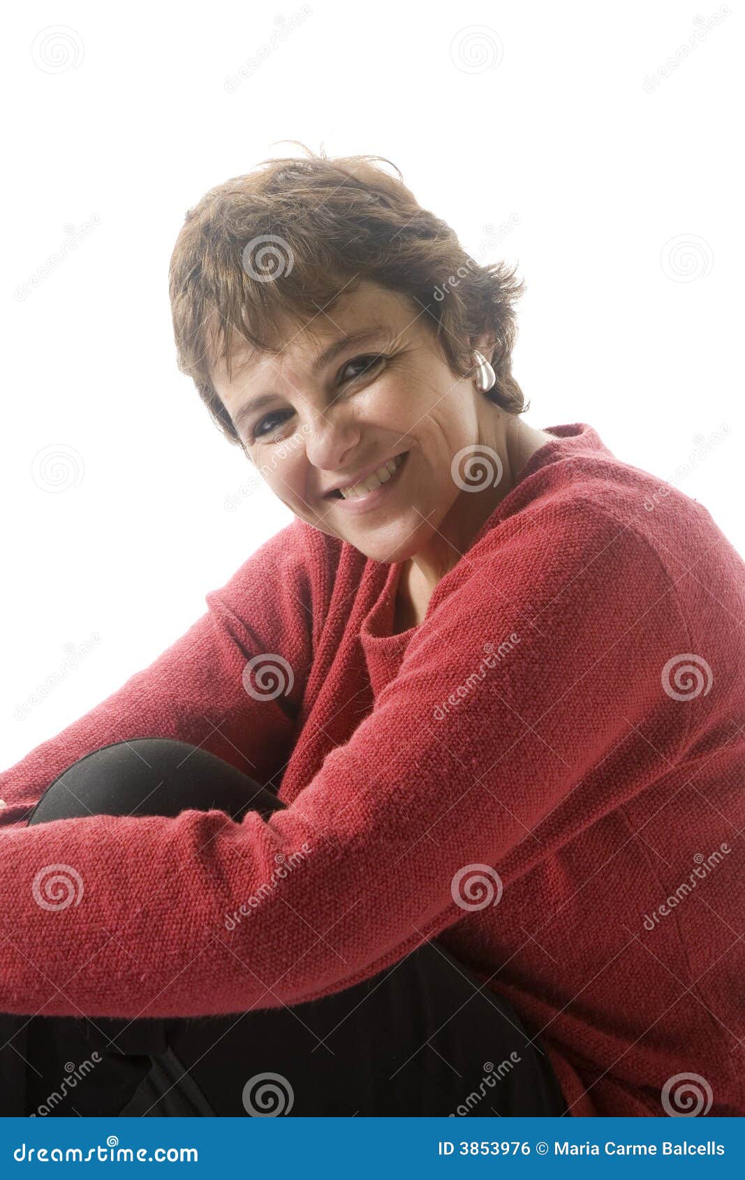 Woman in mid 40s stock photo. Image of forties, head, happy - 3853976