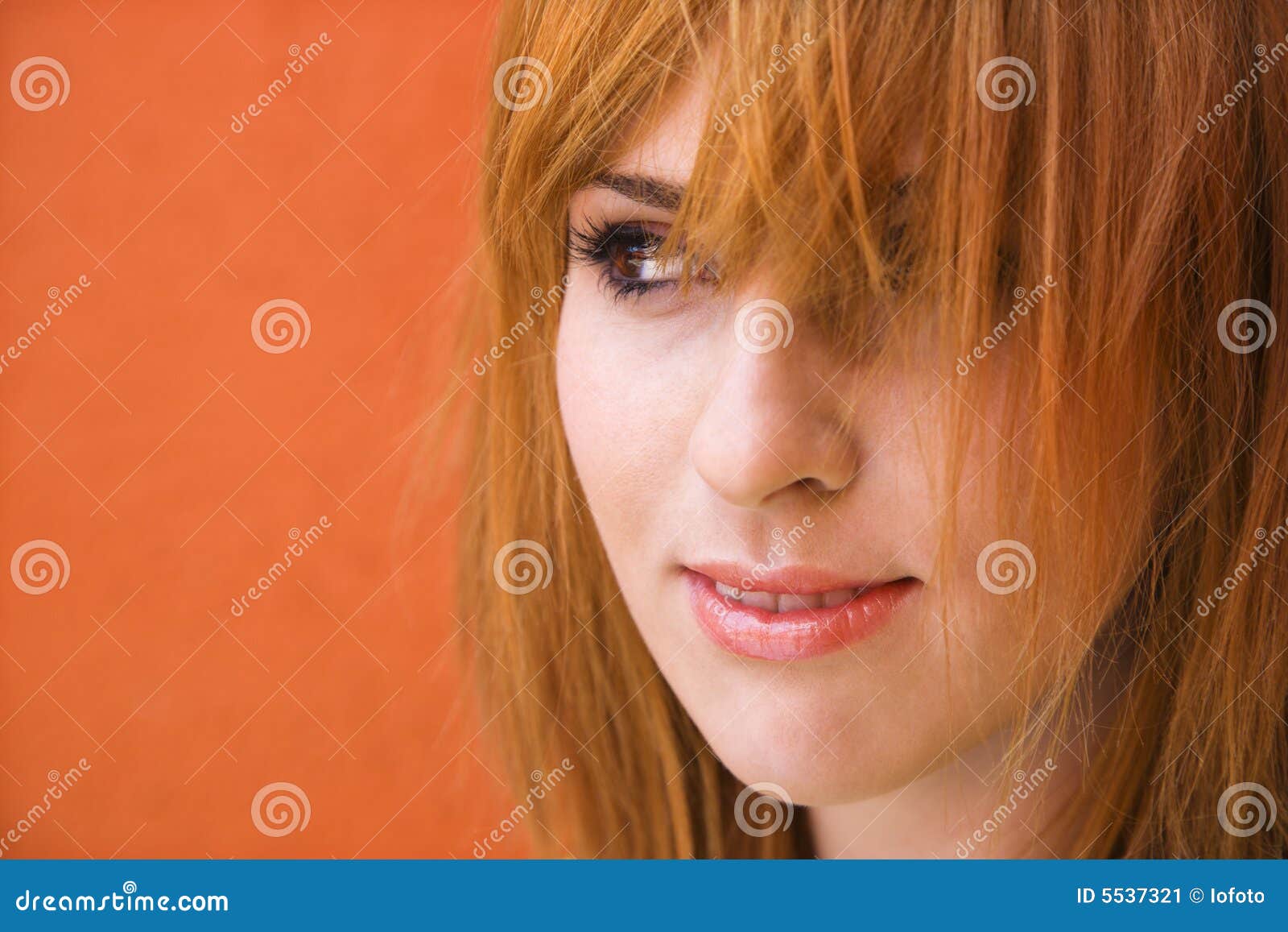 Woman with Mischievious Expression Stock Image - Image of happy ...