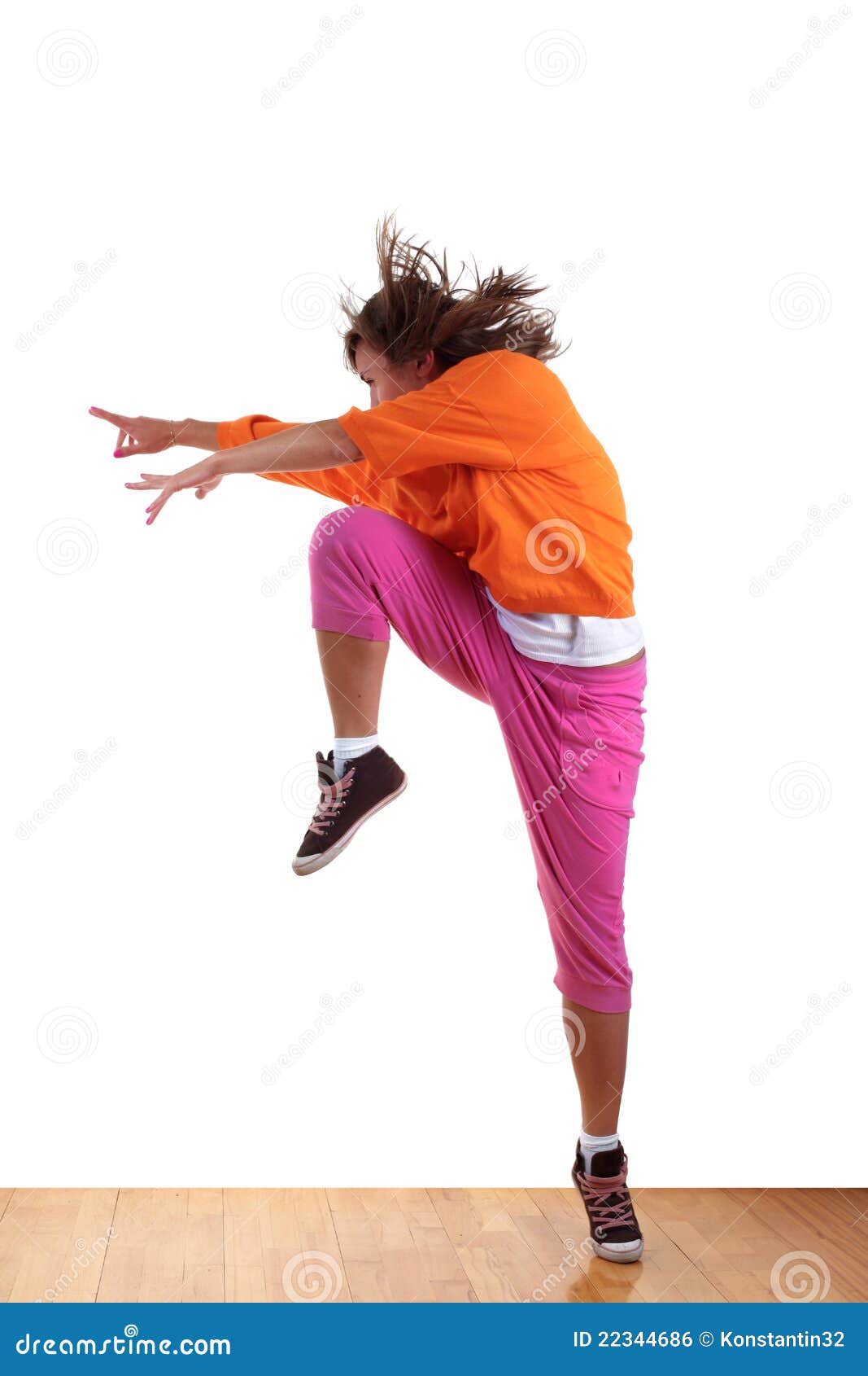 Woman modern dancer stock photo. Image of culture, modern - 22344686