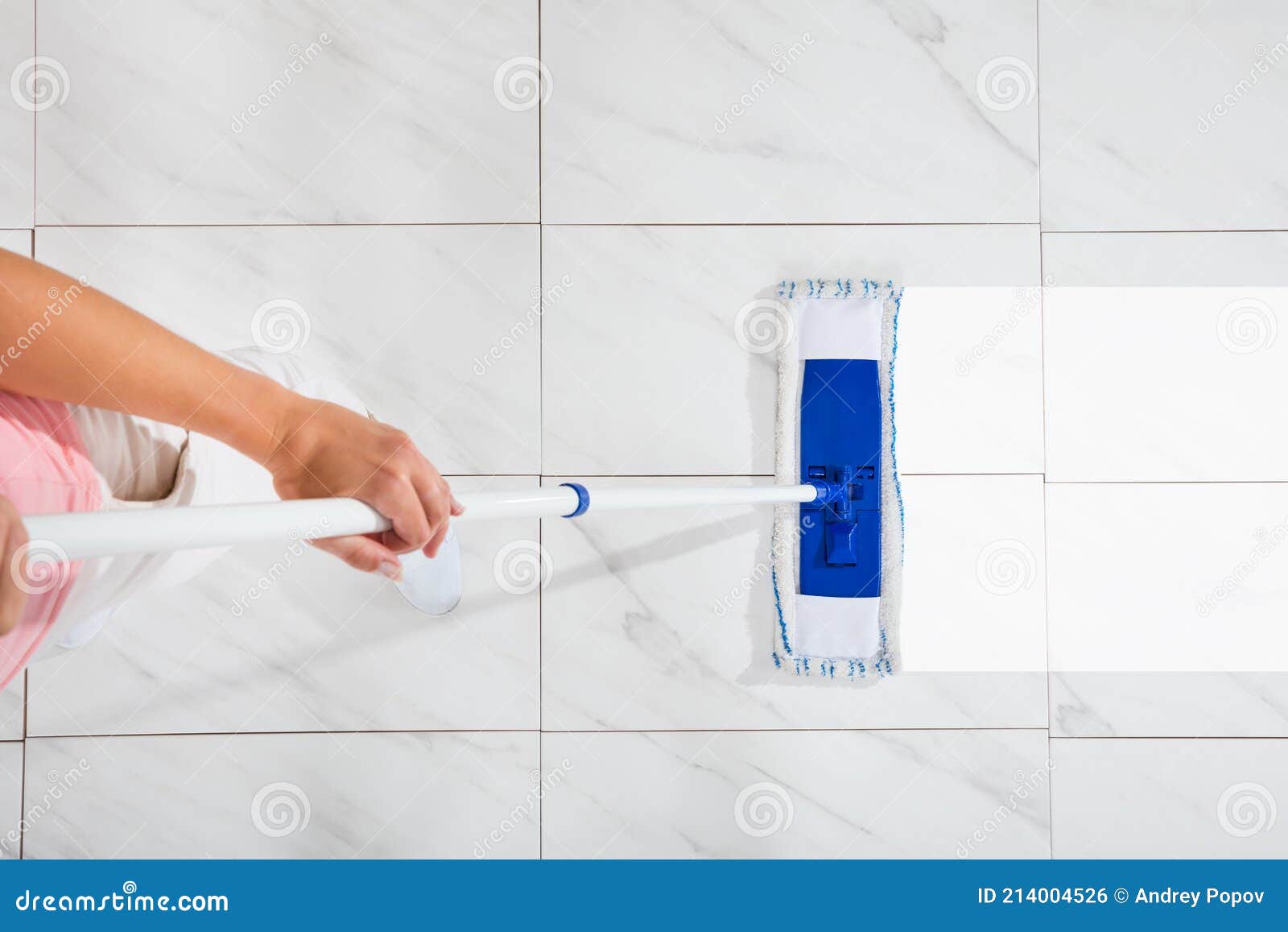 Person Cleaning Floor with Mop Stock Photo - Image of floor, clothing ...