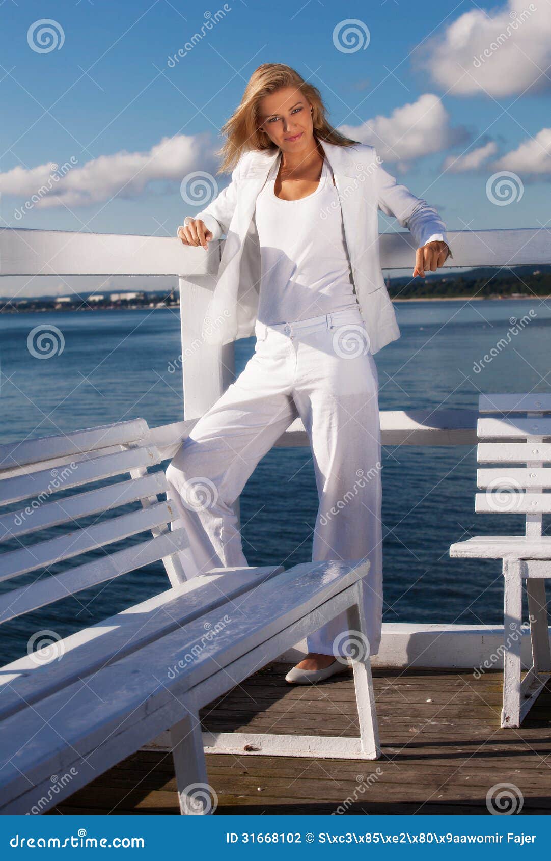 Woman during a Morning Walk Stock Photo - Image of relaxation, scenics ...