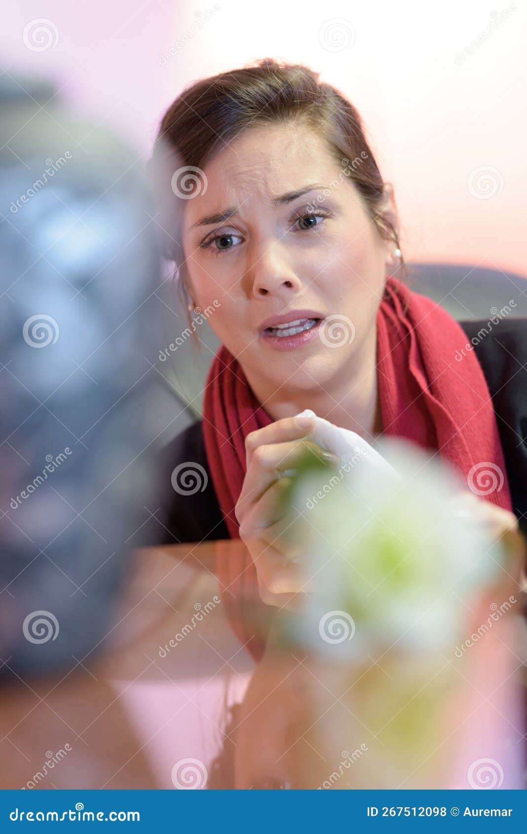 Woman Mourning Death Husband Stock Photo - Image of dowager, design ...