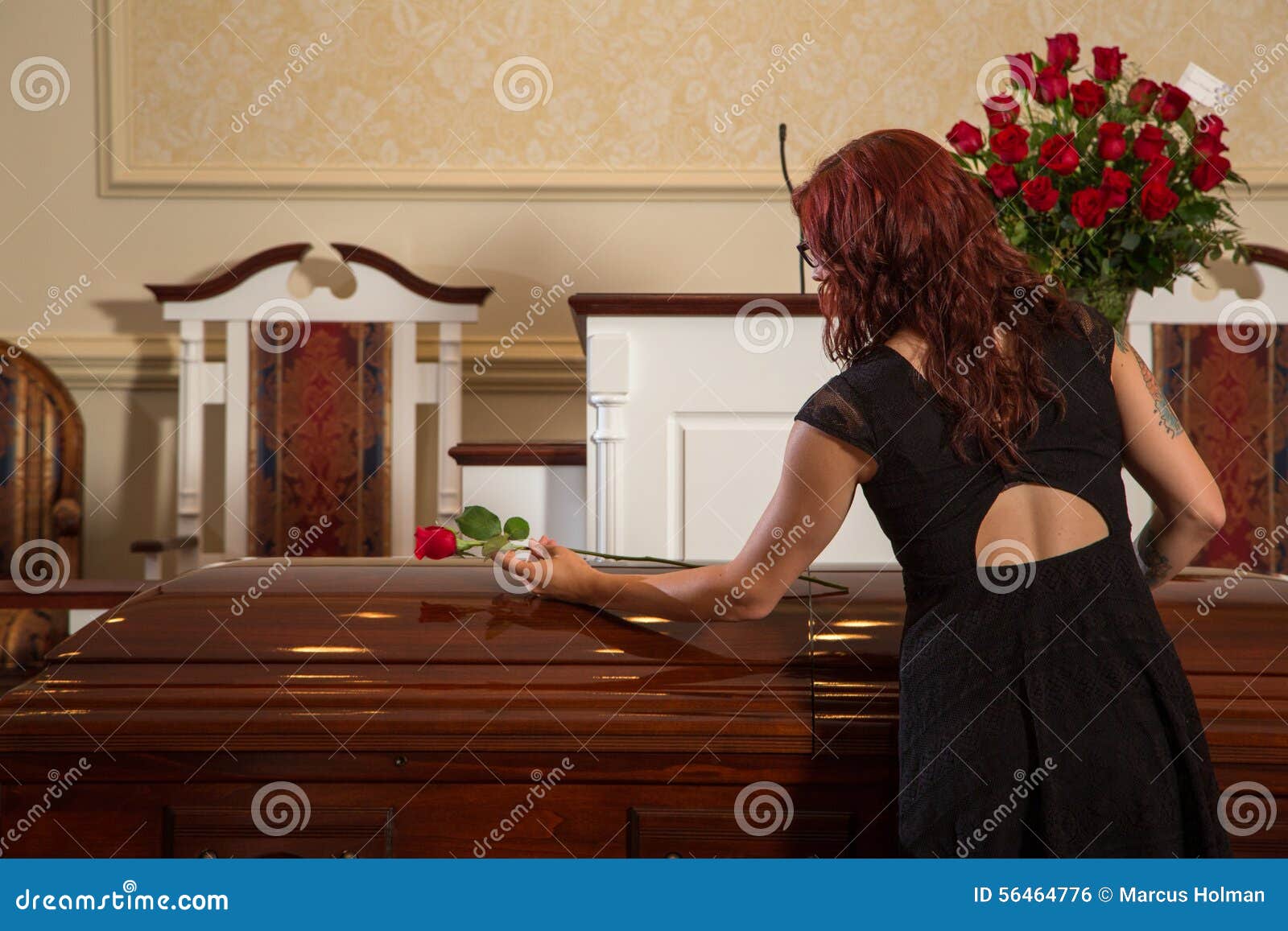 Woman mourning stock photo. Image of home, religion, coffin - 56464776