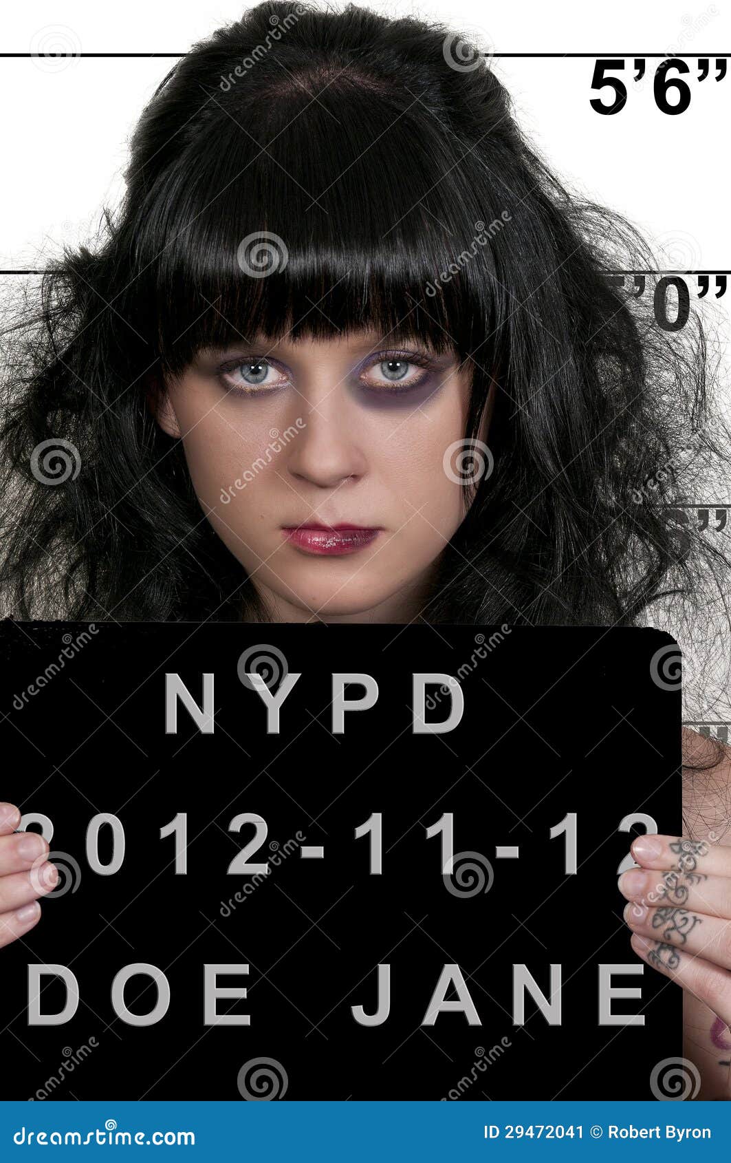 Woman Mugshot stock image. Image of offense, charged - 29472041