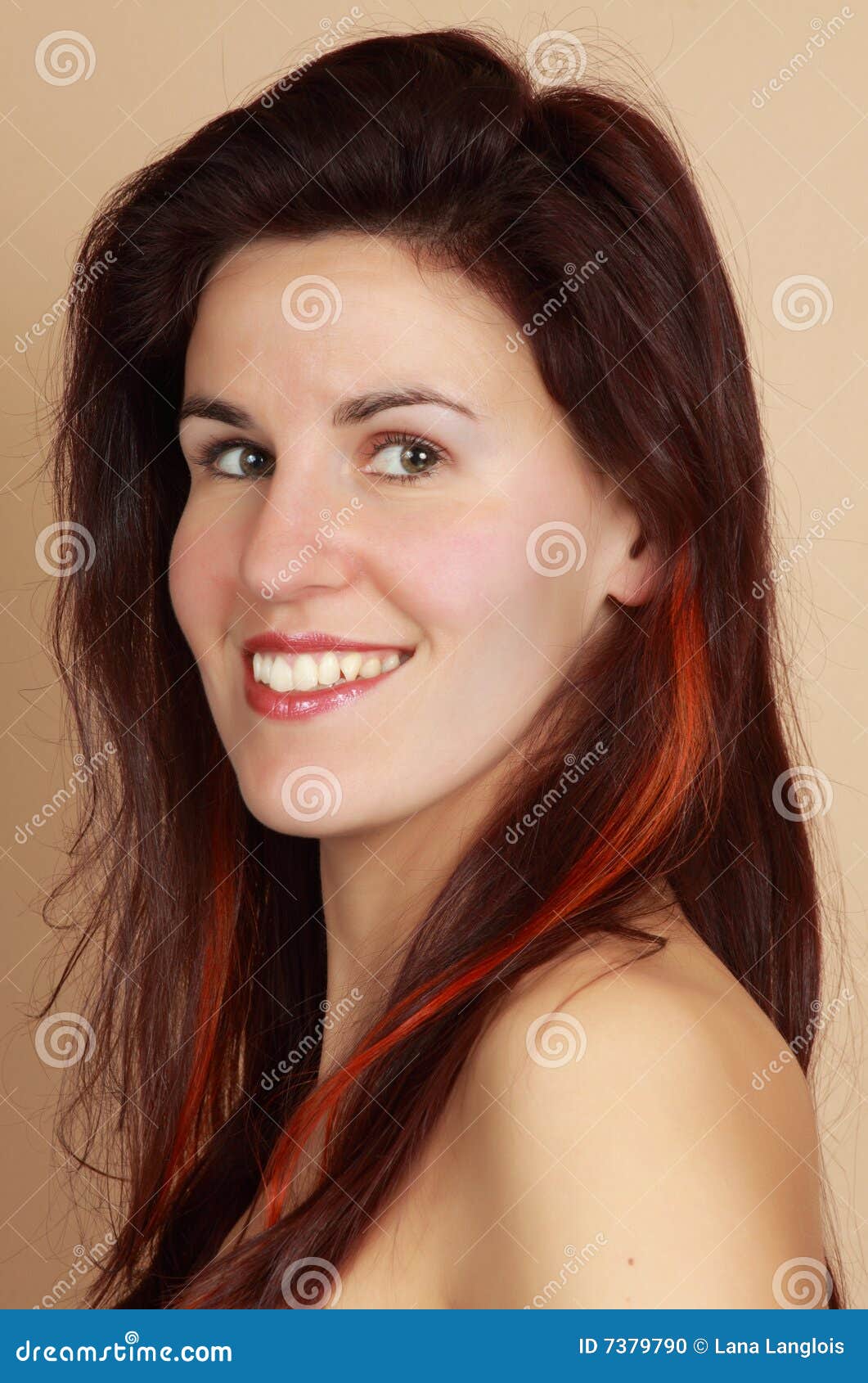 Woman with nice smile stock photo. Image of teeth, closeup - 7379790