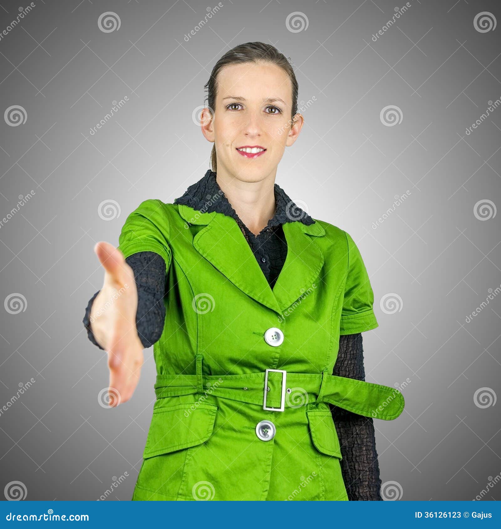 Woman offering handshake stock image. Image of offering - 36126123