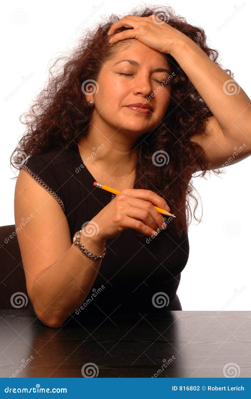 Woman in office aggravated stock photo. Image of paper - 816802