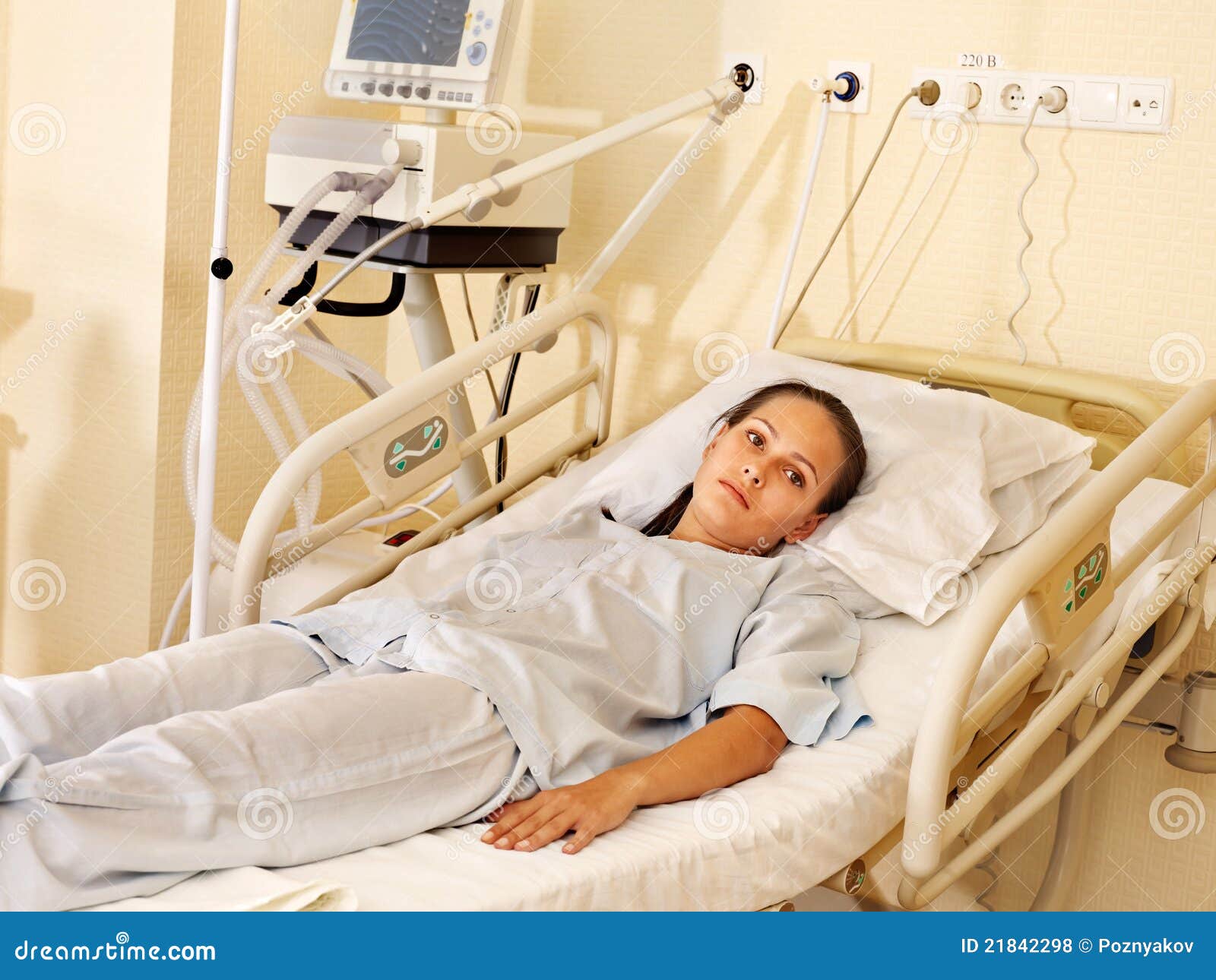 Woman in operating room. stock photo. Image of ambulance - 21842298