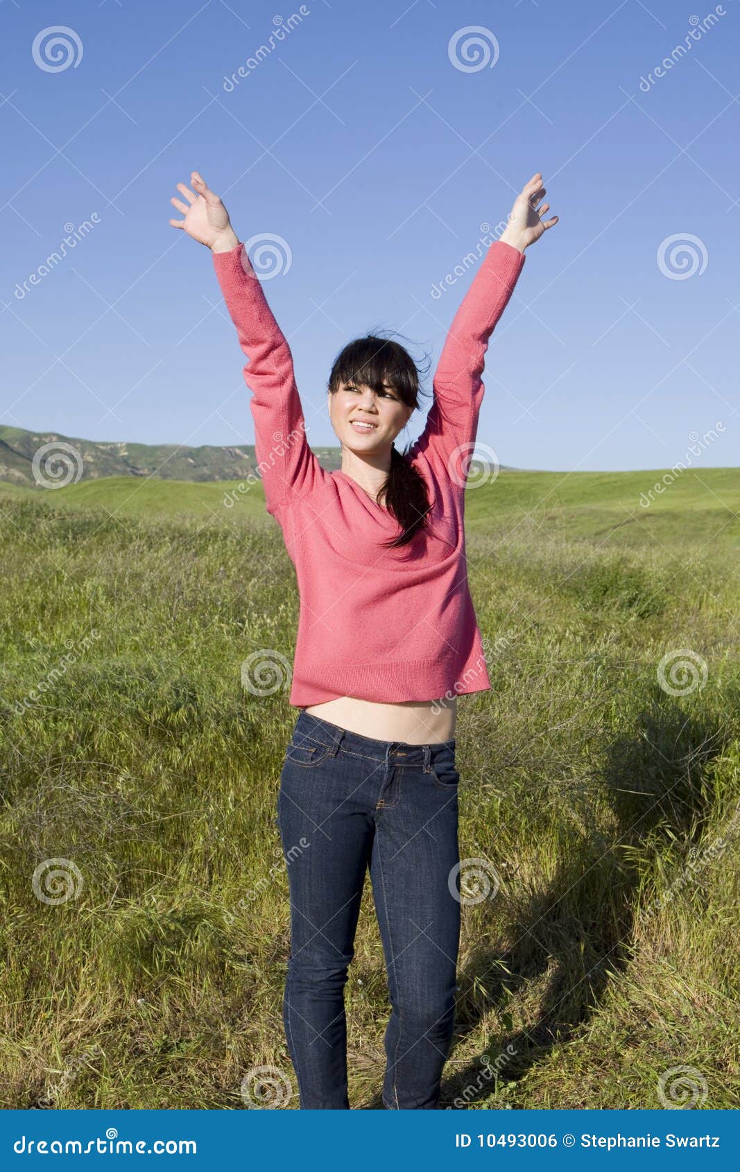 Woman outside stock photo. Image of care, lovely, asian - 10493006