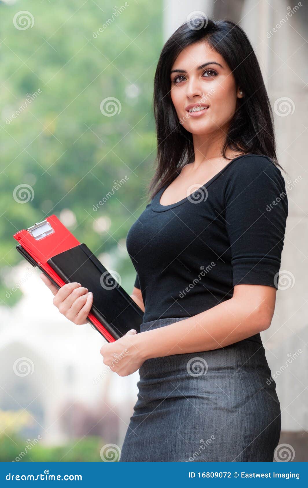 Woman Outside stock photo. Image of woman, outdoors, beauty - 16809072