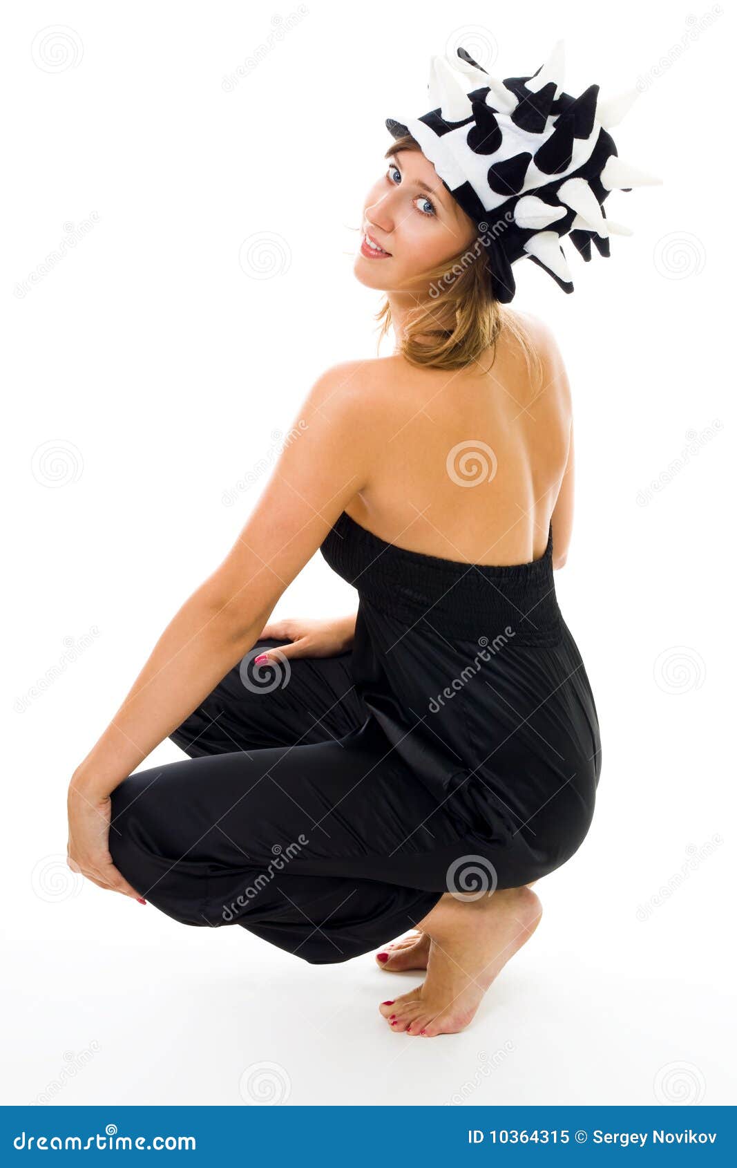 Woman Squat Party Hat Stock Photos - Free & Royalty-Free Stock Photos ...