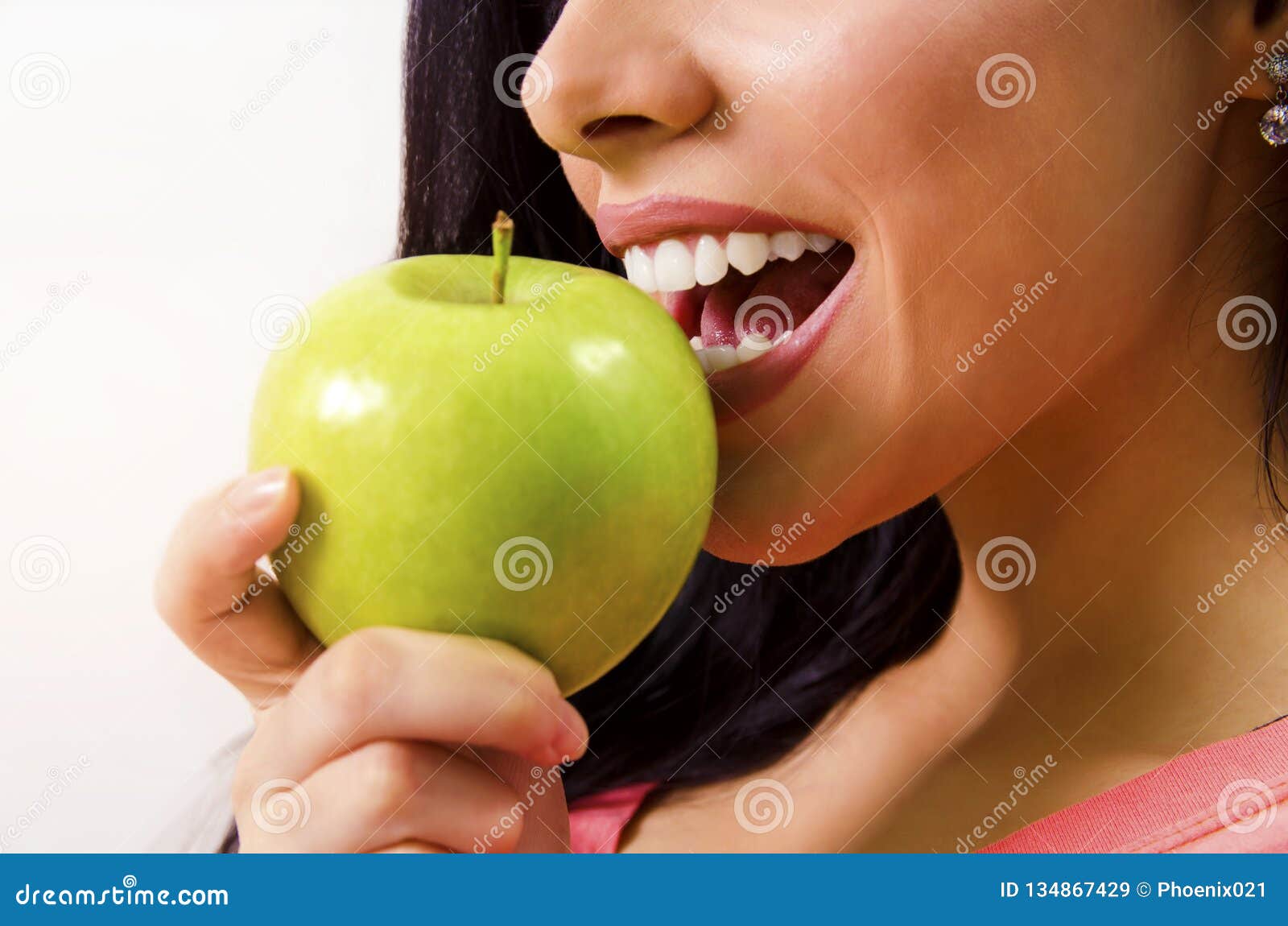 265 Perfect Teeth Biting Stock Photos - Free & Royalty-Free Stock ...