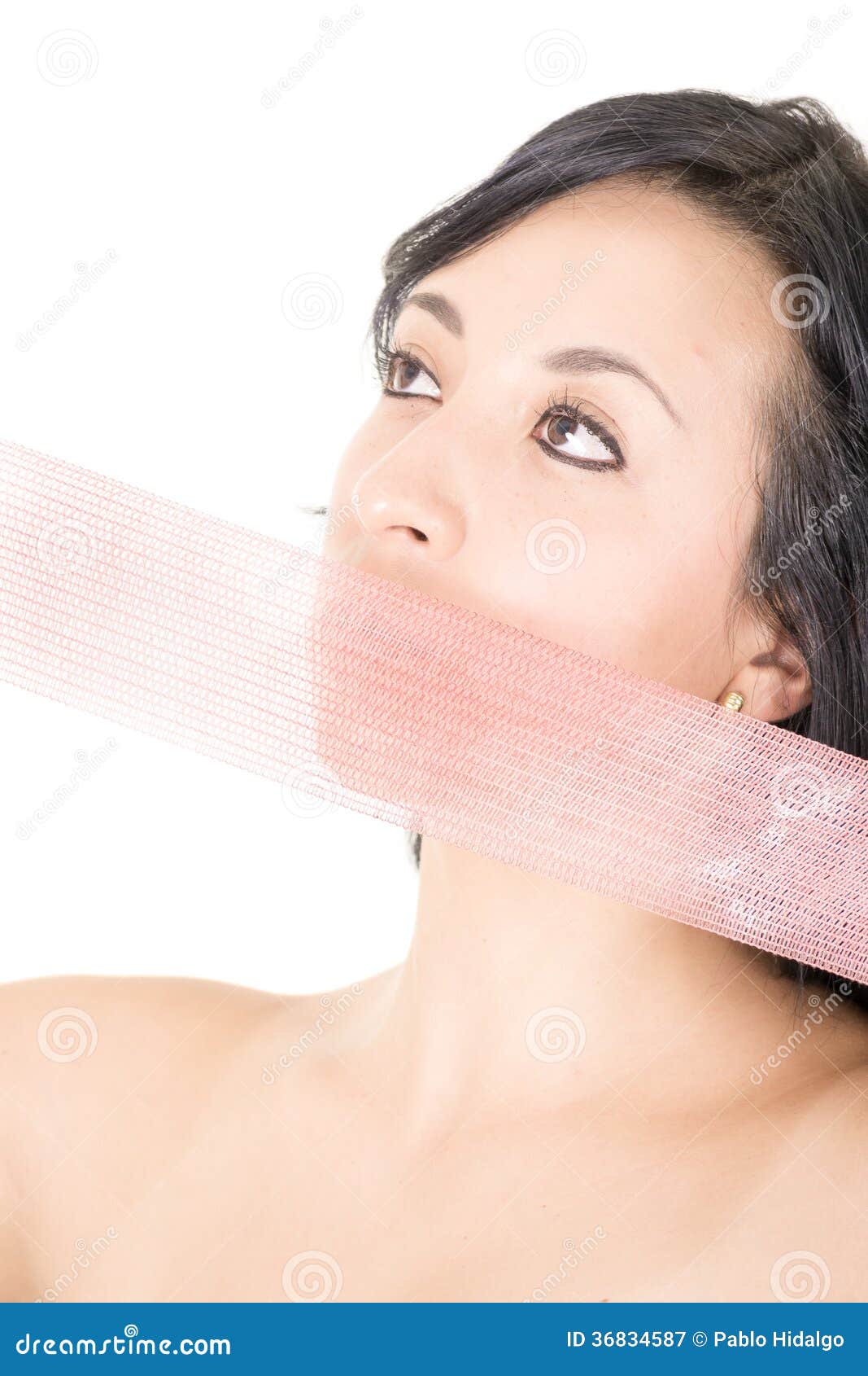 Pink Bandage Royalty-Free Stock Photo | CartoonDealer.com #262071