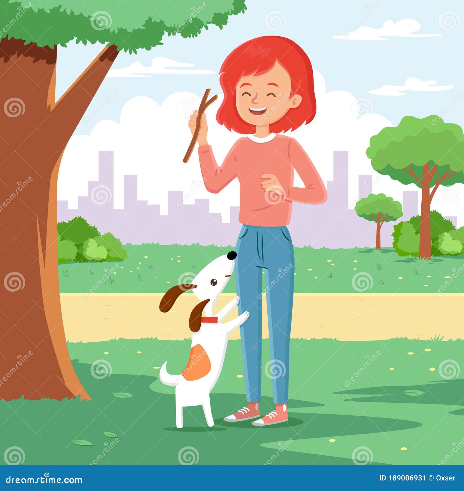 Playing Fetch Dog Stock Illustrations – 378 Playing Fetch Dog Stock ...