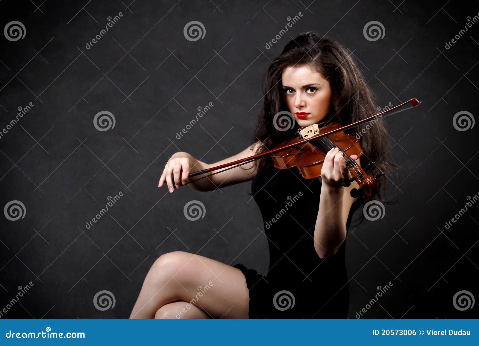 Woman playing violin stock photo. Image of performance - 20573006
