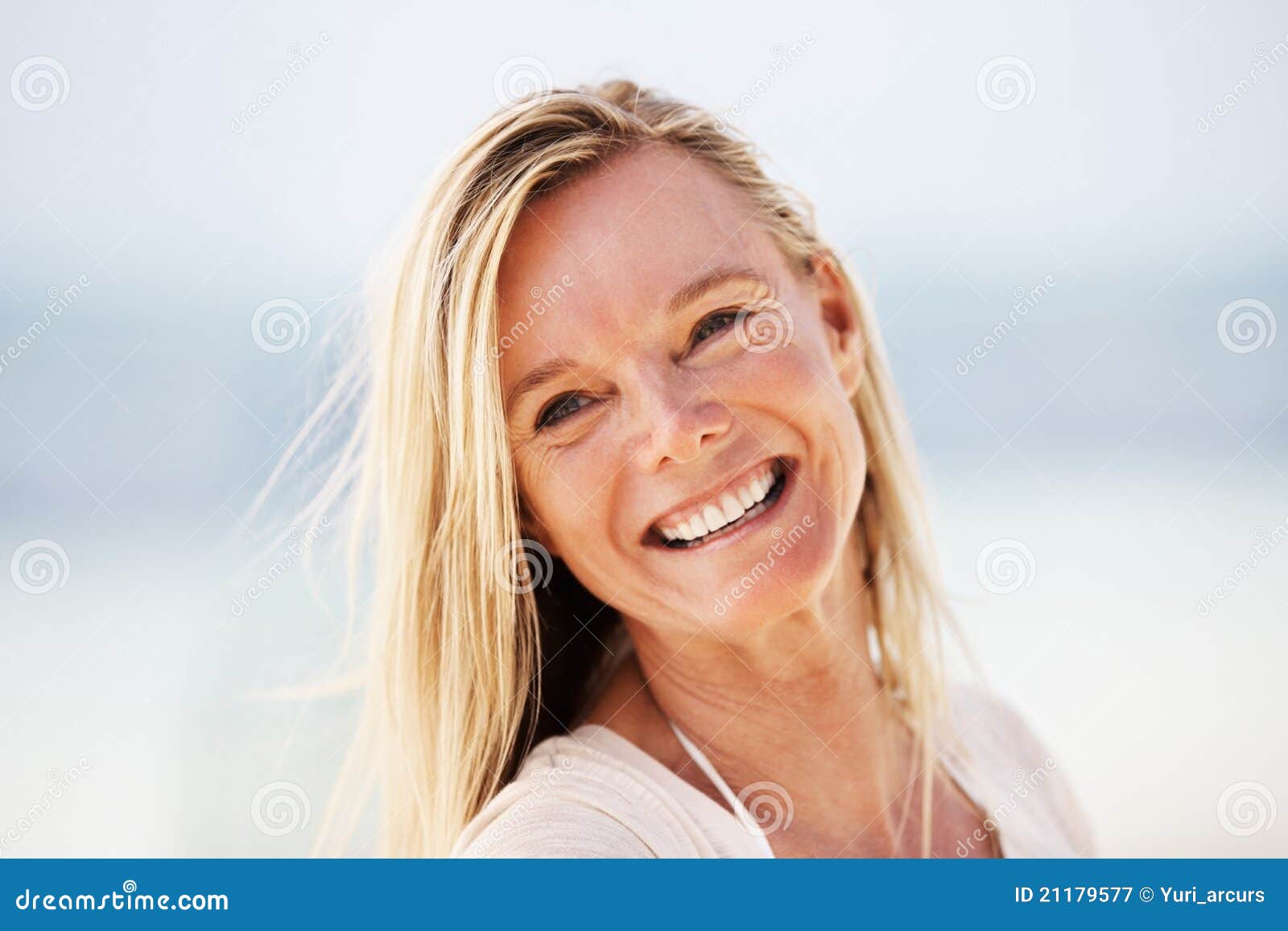 Woman with pleasant smile stock image. Image of casual - 21179577