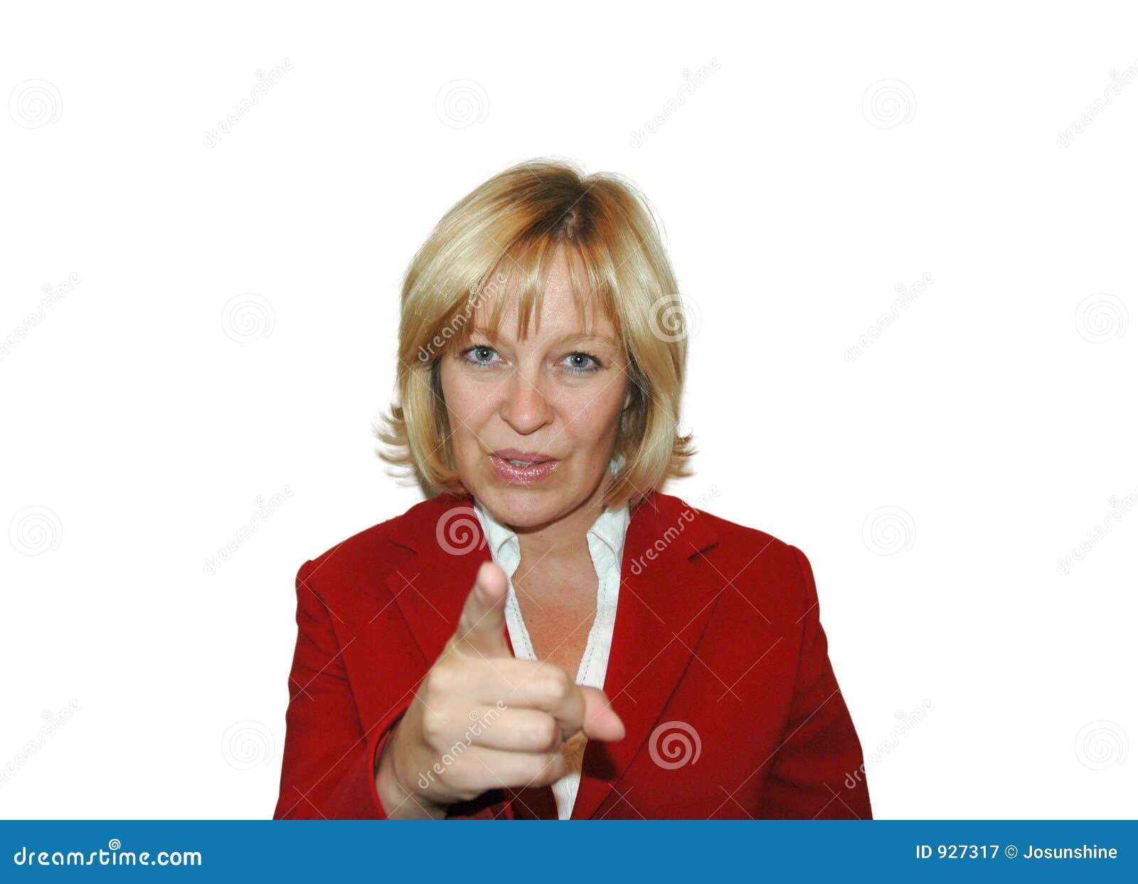 Woman Pointing stock image. Image of pointing, lips, talking - 927317