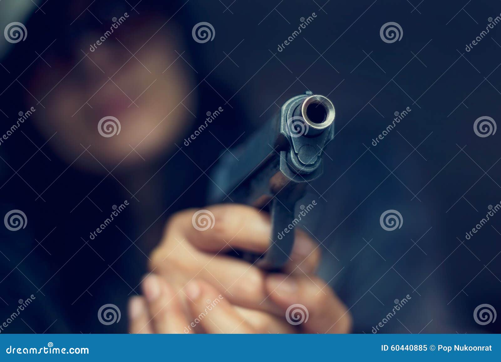 Woman Pointing Gun Blur Background Stock Photos - Free & Royalty-Free ...