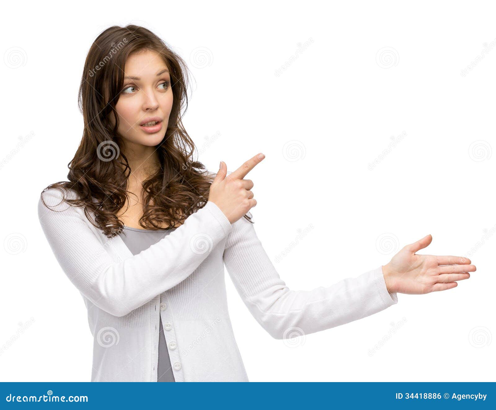 Woman Pointing Hand Gesture Stock Photo - Image of background, body ... Woman Pointing Hand Gesture Stock Photo - Image of background, body ...