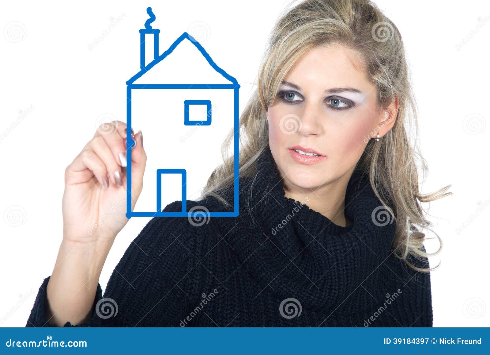 Woman Pointing at Virtual Display Stock Image - Image of beauty, choice ... Woman Pointing at Virtual Display Stock Image - Image of beauty, choice ...
