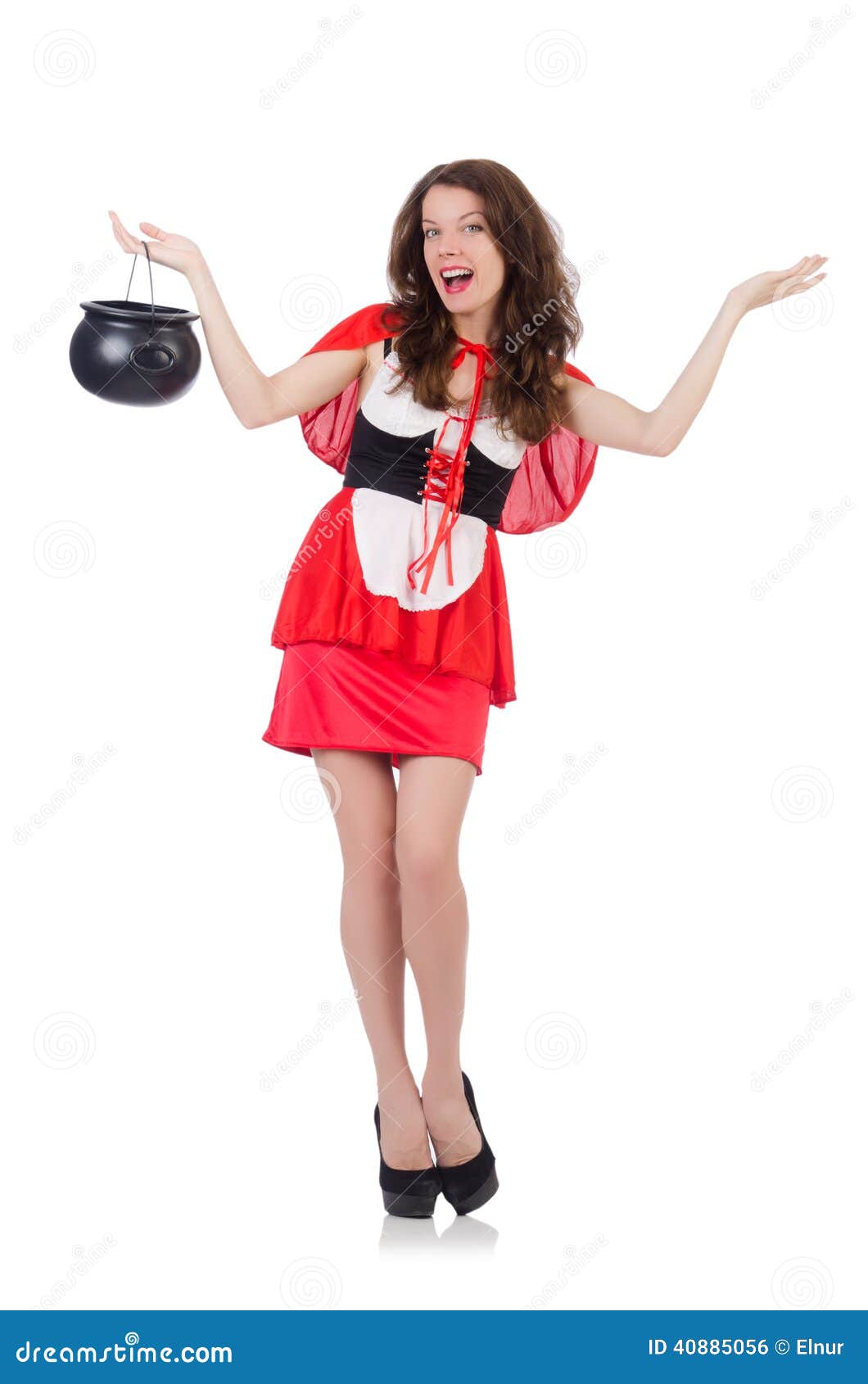 Woman with pot stock photo. Image of bavaria, cook, beverage - 40885056