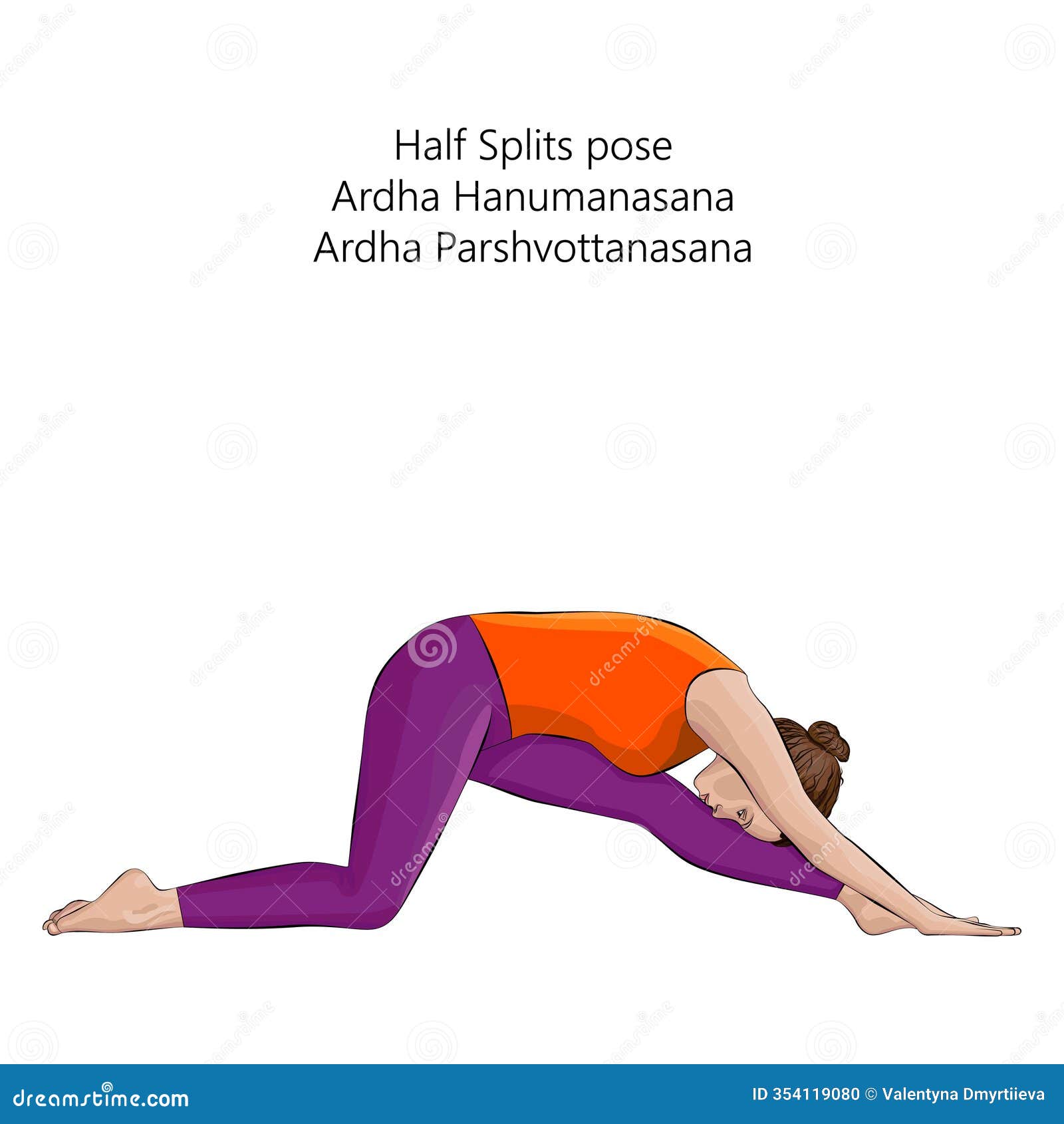 Hanumanasana Cartoons, Illustrations & Vector Stock Images - 107 ...