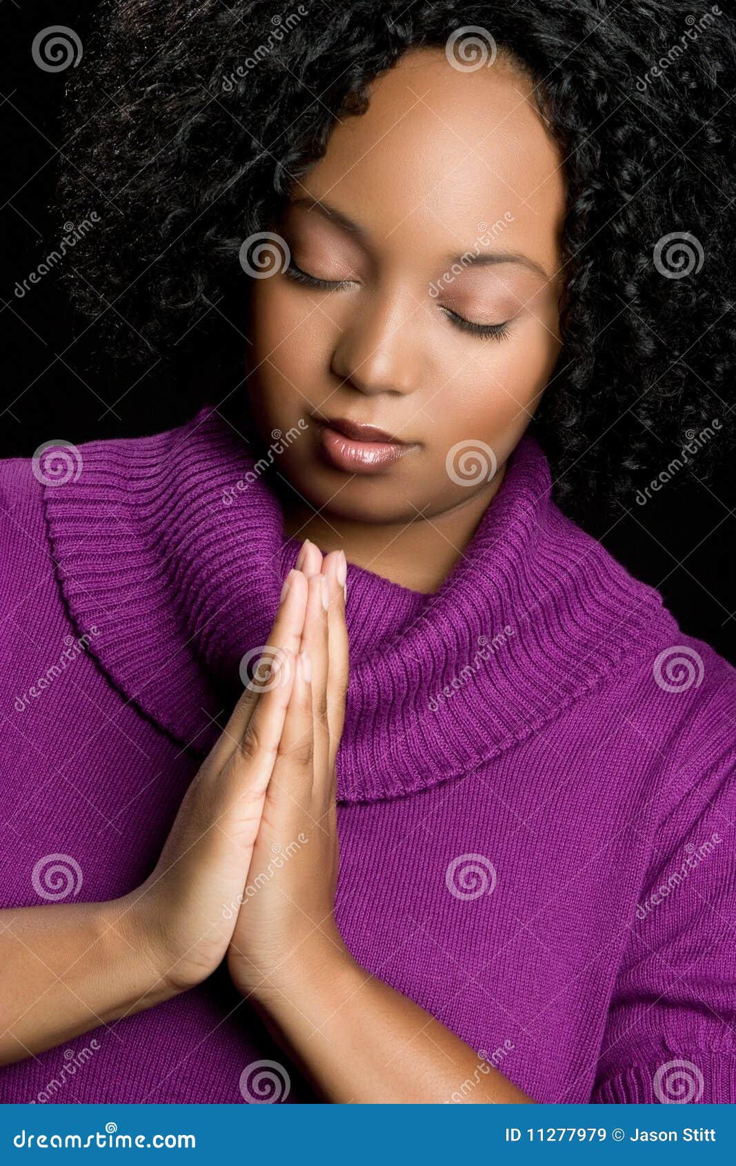 Woman Praying Royalty Free Stock Images - Image: 11277979