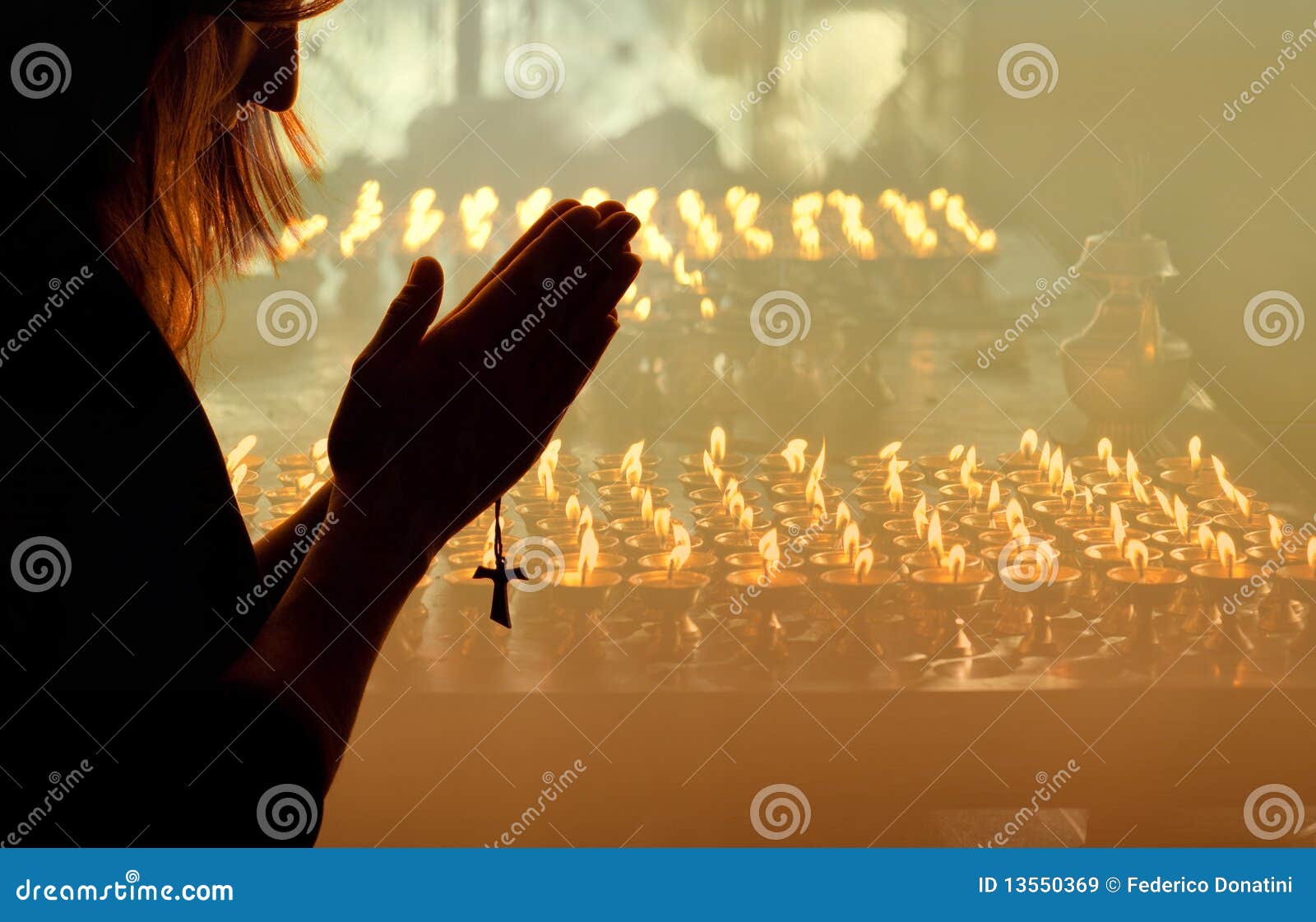 Woman Praying stock image. Image of woman, religion, pray - 13550369