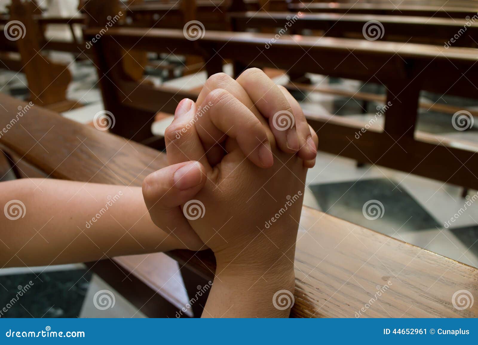 Woman Praying for Having Hope Stock Image - Image of nostalgia, female ...