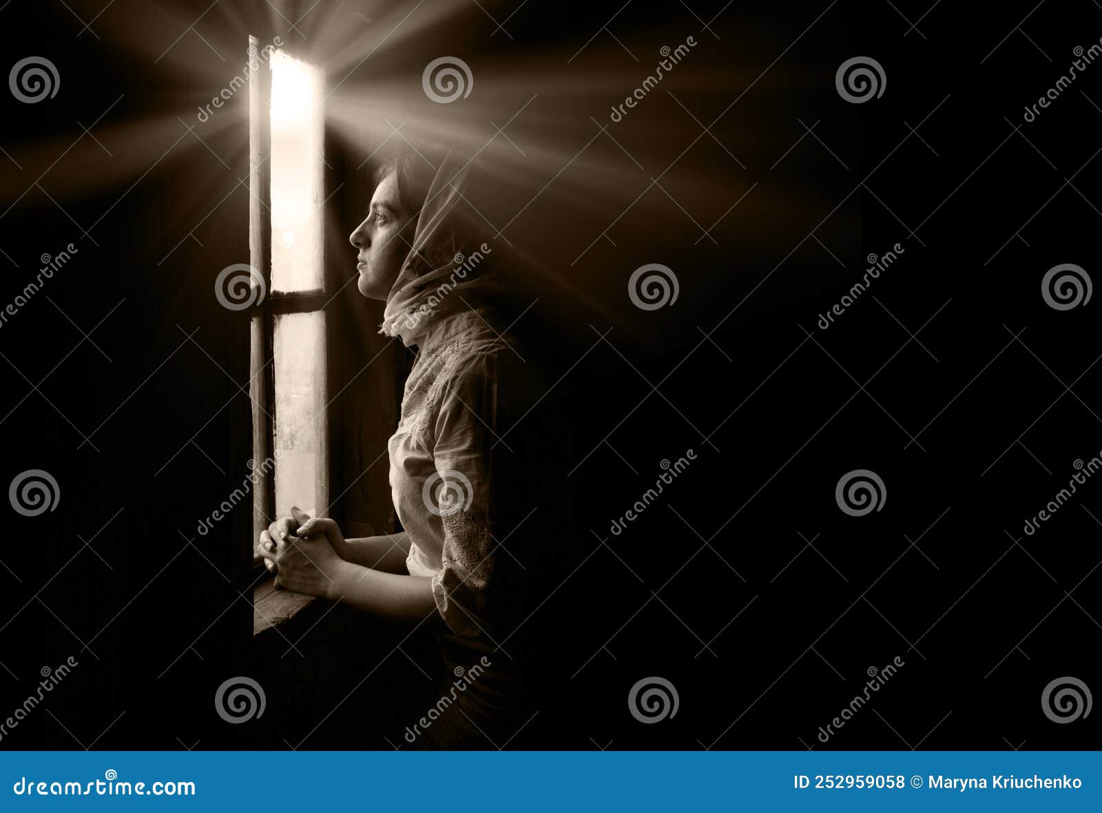 Jewish Woman Praying Window Stock Photos - Free & Royalty-Free Stock ...