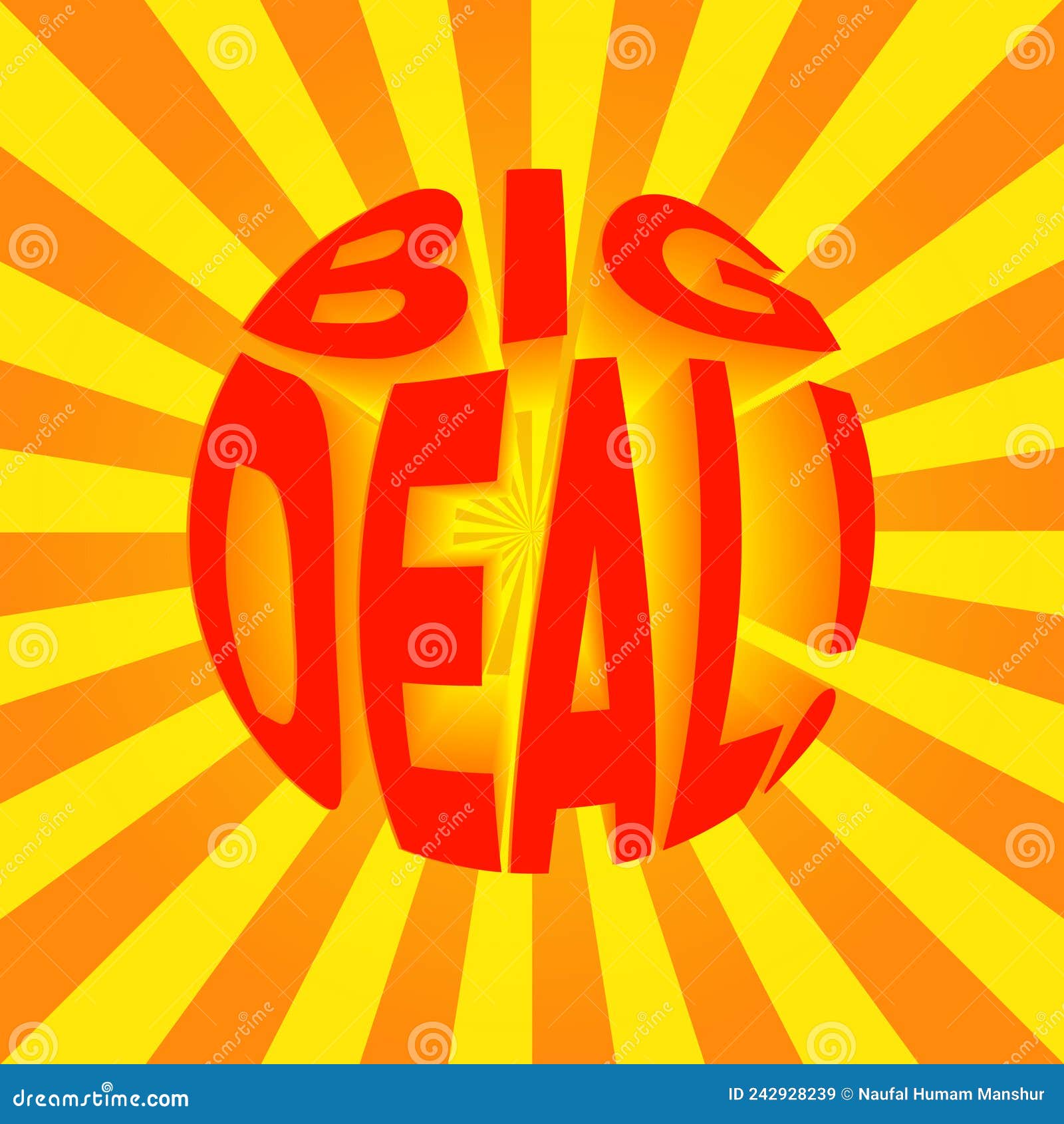 Vector of Big Deal. Perfect for Promotion Content, Marketing Content ...