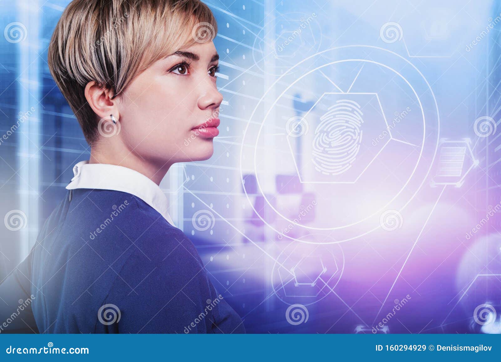 Woman Programmer in Data Center, Cyber Security Stock Image - Image of ... Woman Programmer in Data Center, Cyber Security Stock Image - Image of ...